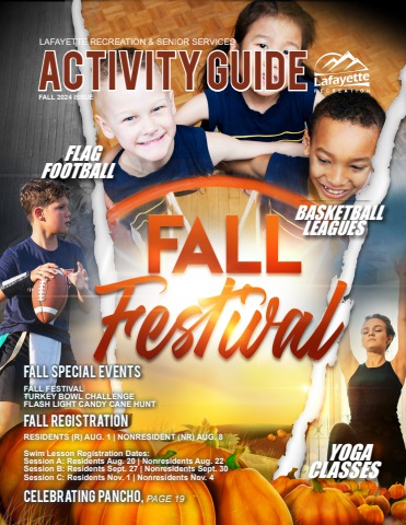 Fall 2024 Recreation and Senior Services Activity Guide