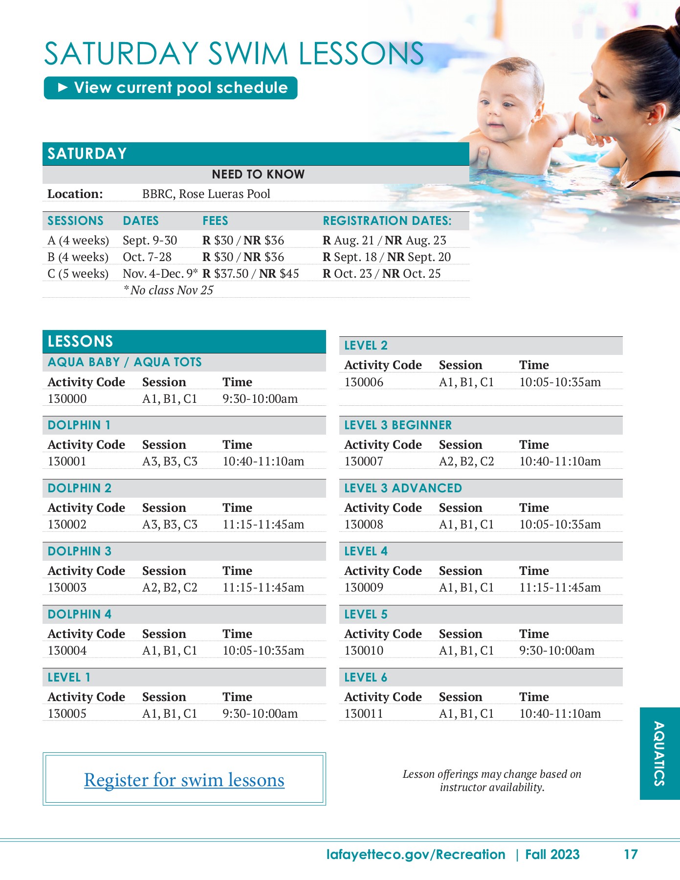 Fall 2023 Activity Guide - recadmin - Page 17 | Flip PDF Online | PubHTML5