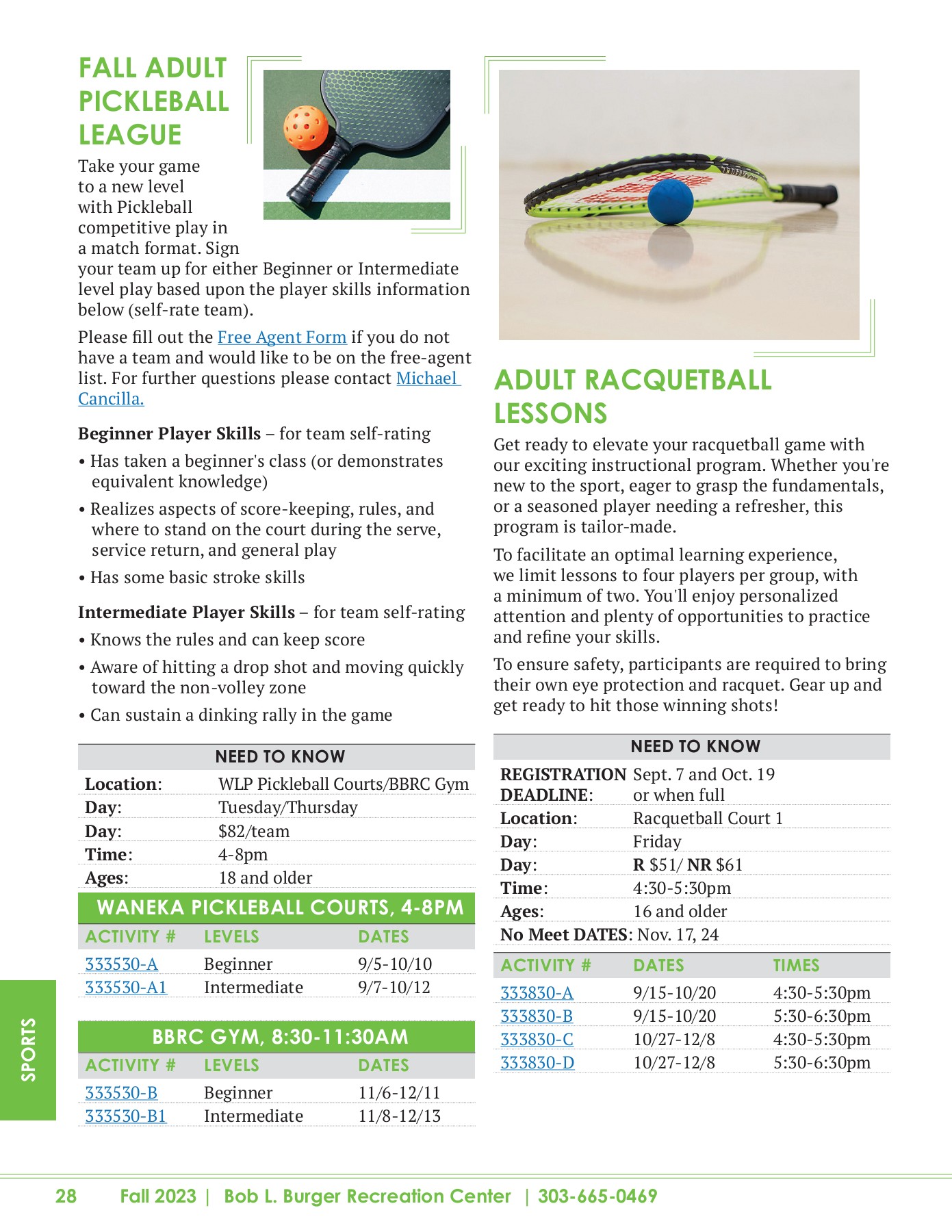 Fall 2023 Activity Guide - recadmin - Page 28 | Flip PDF Online | PubHTML5