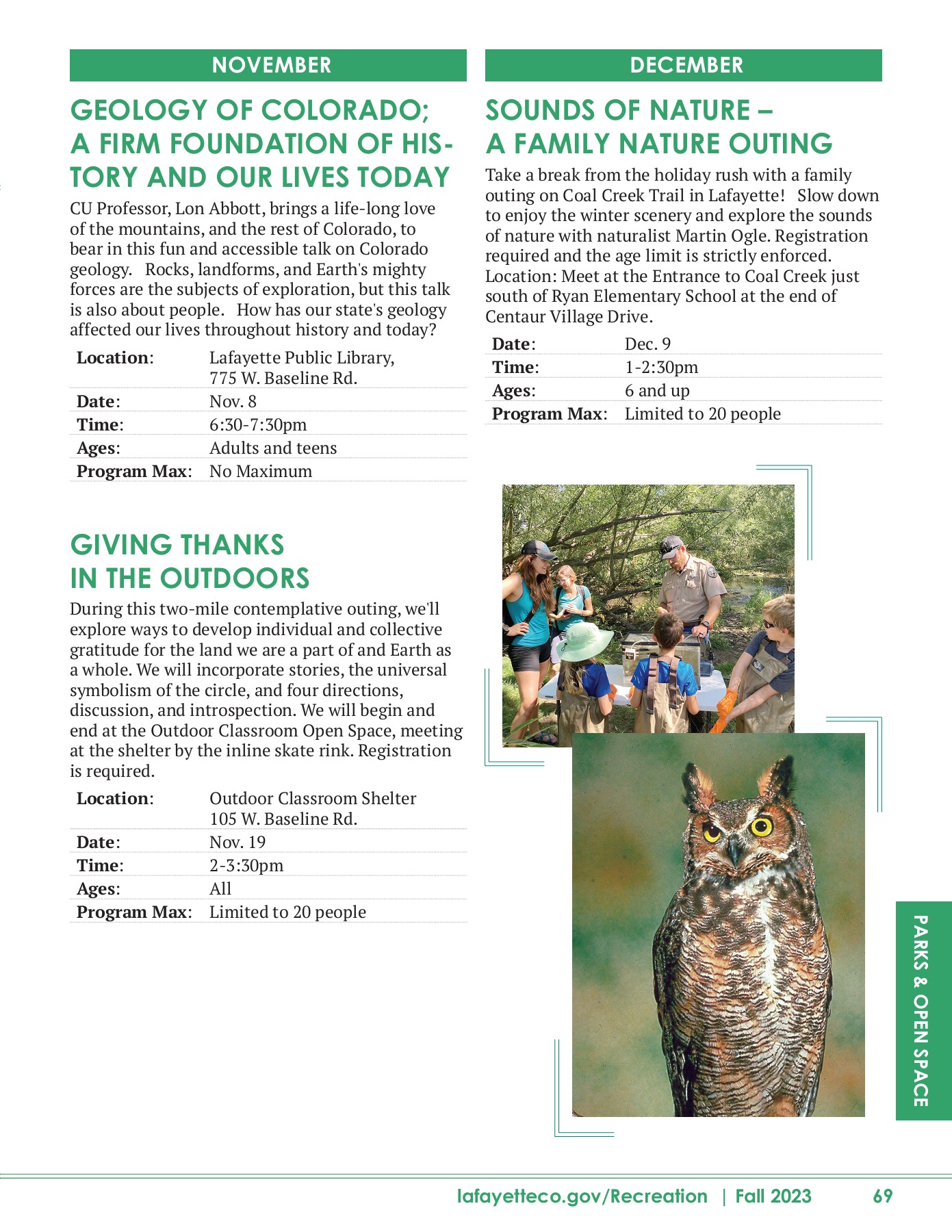 Fall 2023 Activity Guide - recadmin - Page 69 | Flip PDF Online | PubHTML5