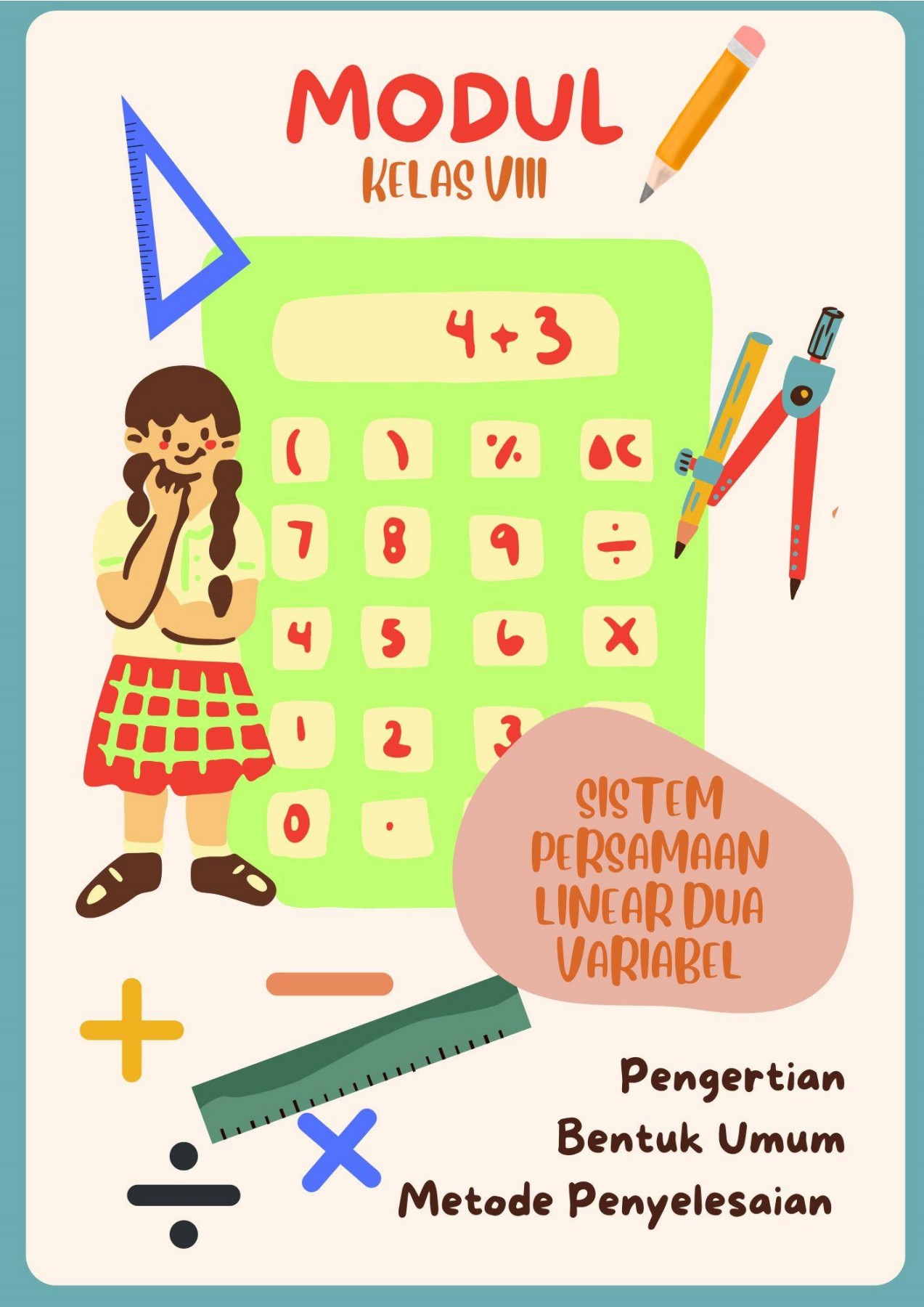 Modul Kelas VIII - Sistem Persamaan Linear Dua Variabel - nindya.agista ...