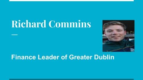 Richard Commins- Finance Leader of Greater Dublin