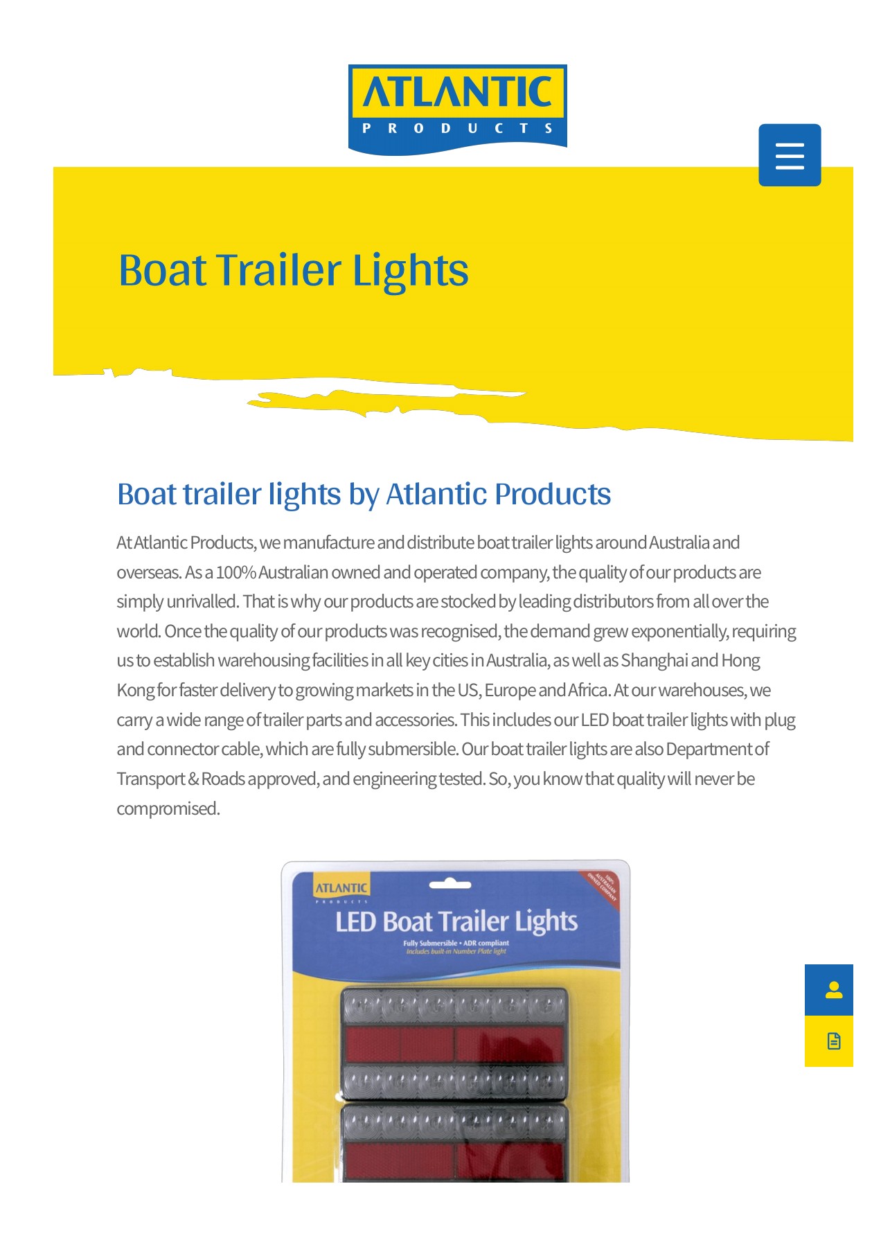 Boat Trailer Lights - atlanticproductsaus - Page 1 - 5 | Flip PDF Online | PubHTML5