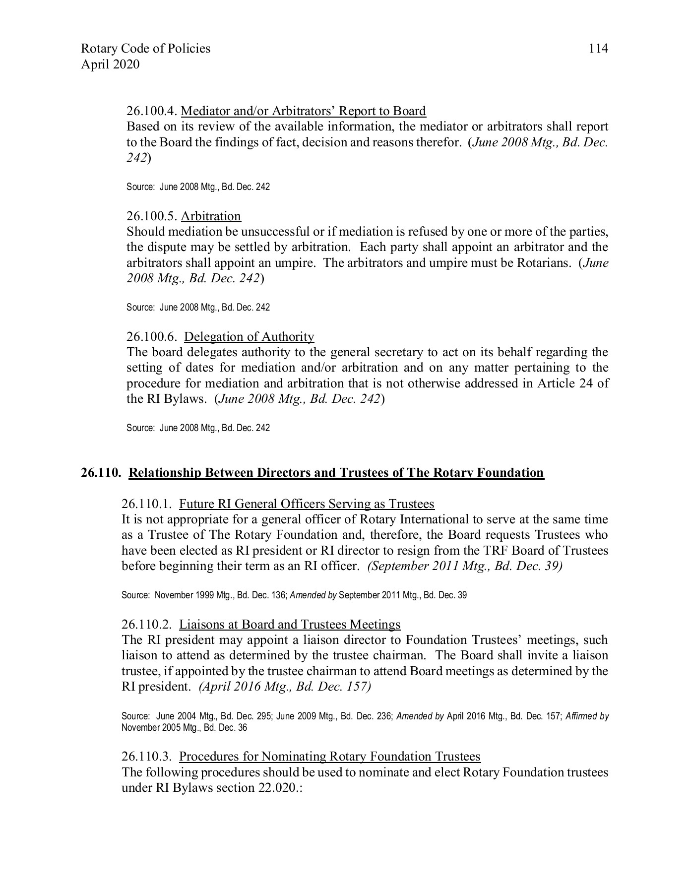 Rotary International Code of Policies - ReachOut - Page 130 | Flip PDF ...
