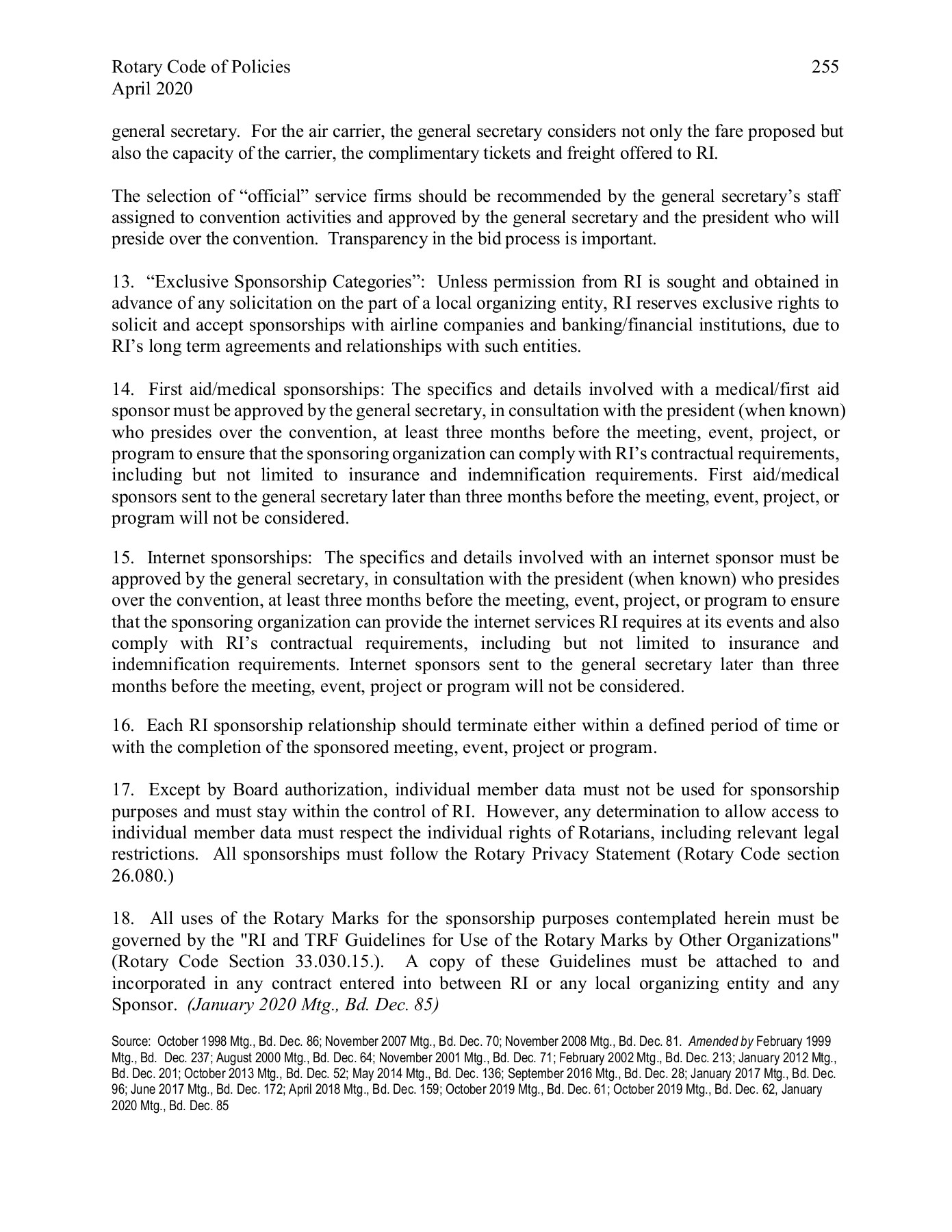 Rotary International Code of Policies - ReachOut - Page 271 | Flip PDF ...