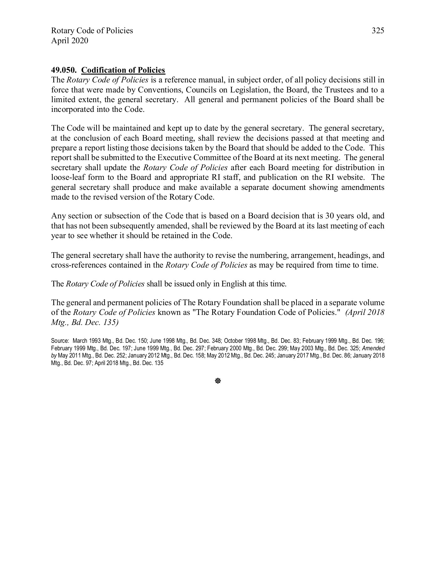 Rotary International Code of Policies - ReachOut - Page 341 | Flip PDF ...