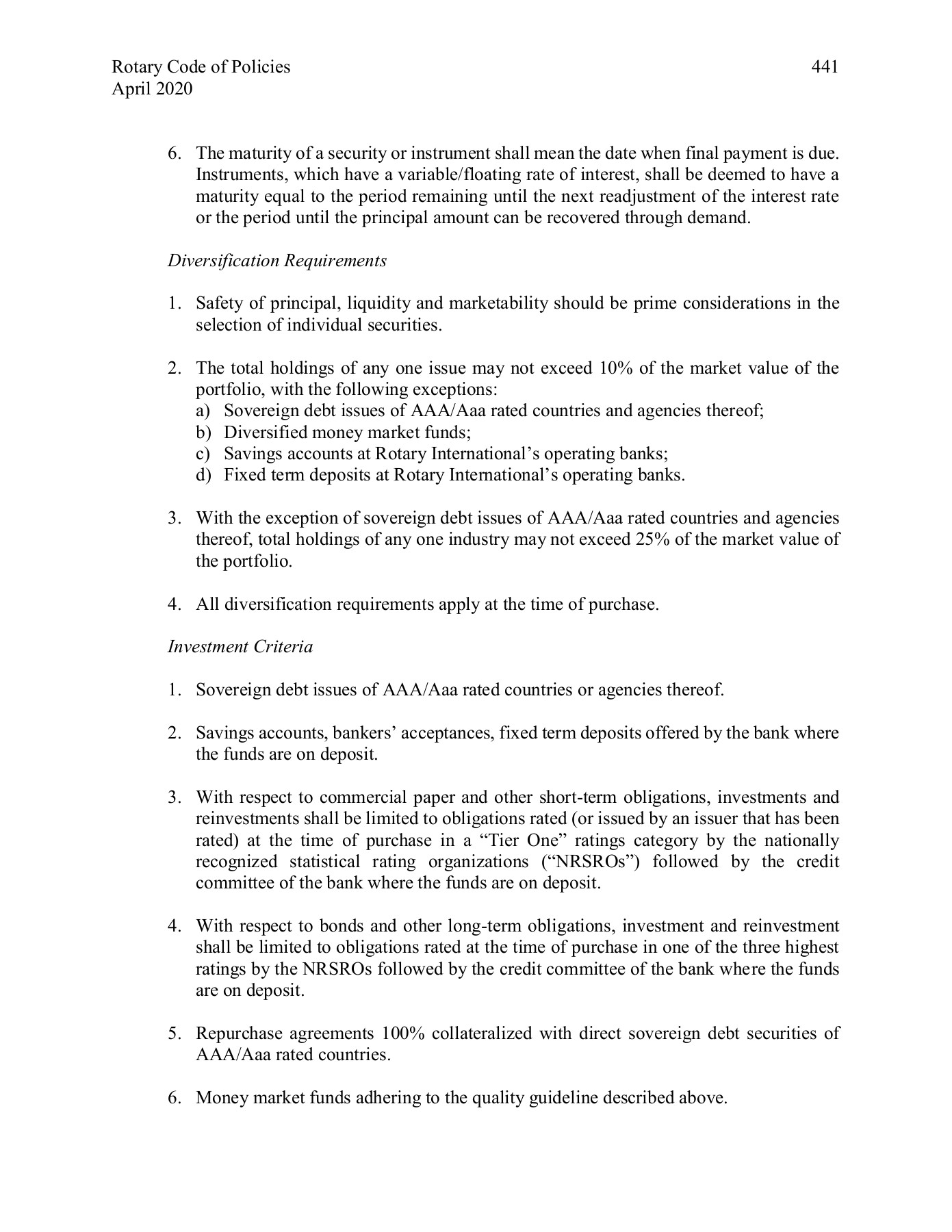 Rotary International Code of Policies - ReachOut - Page 457 | Flip PDF ...