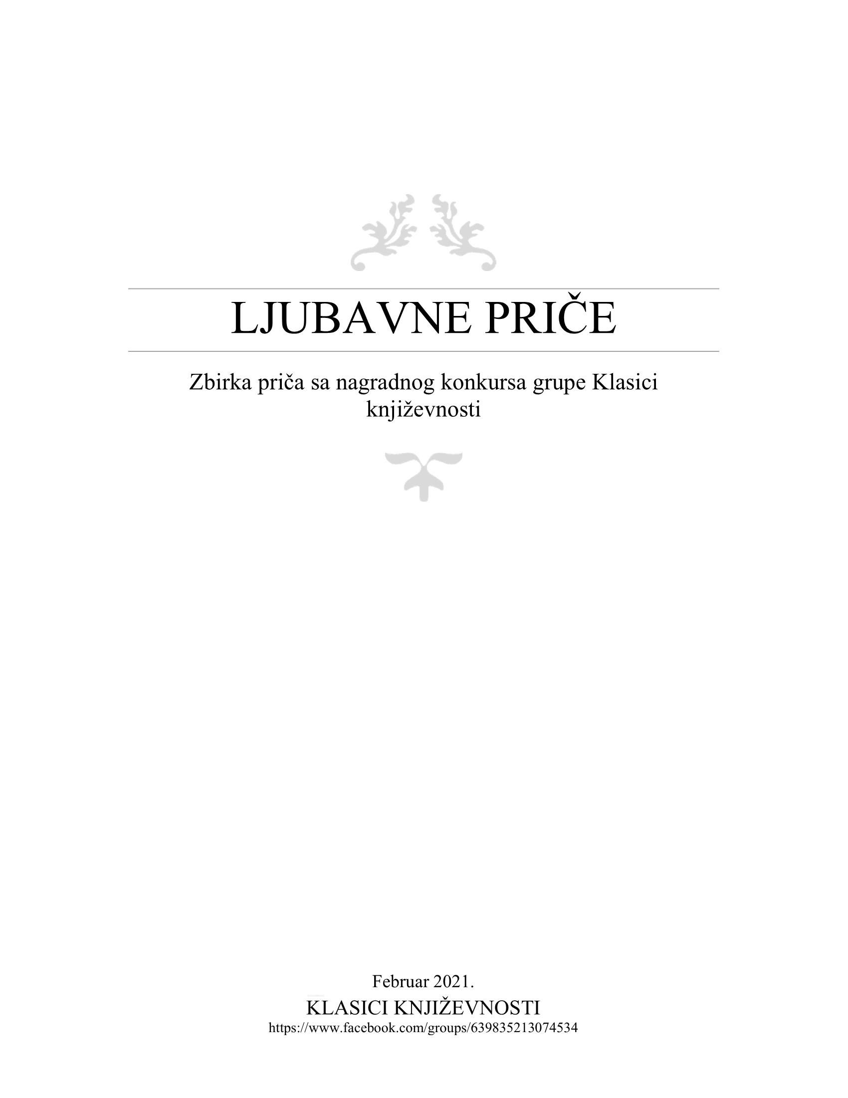 Microsoft Word - Zbirka ljubavnih prica.docx - bojanasavic - Stranica 1 - 49 | listanje PDF ...