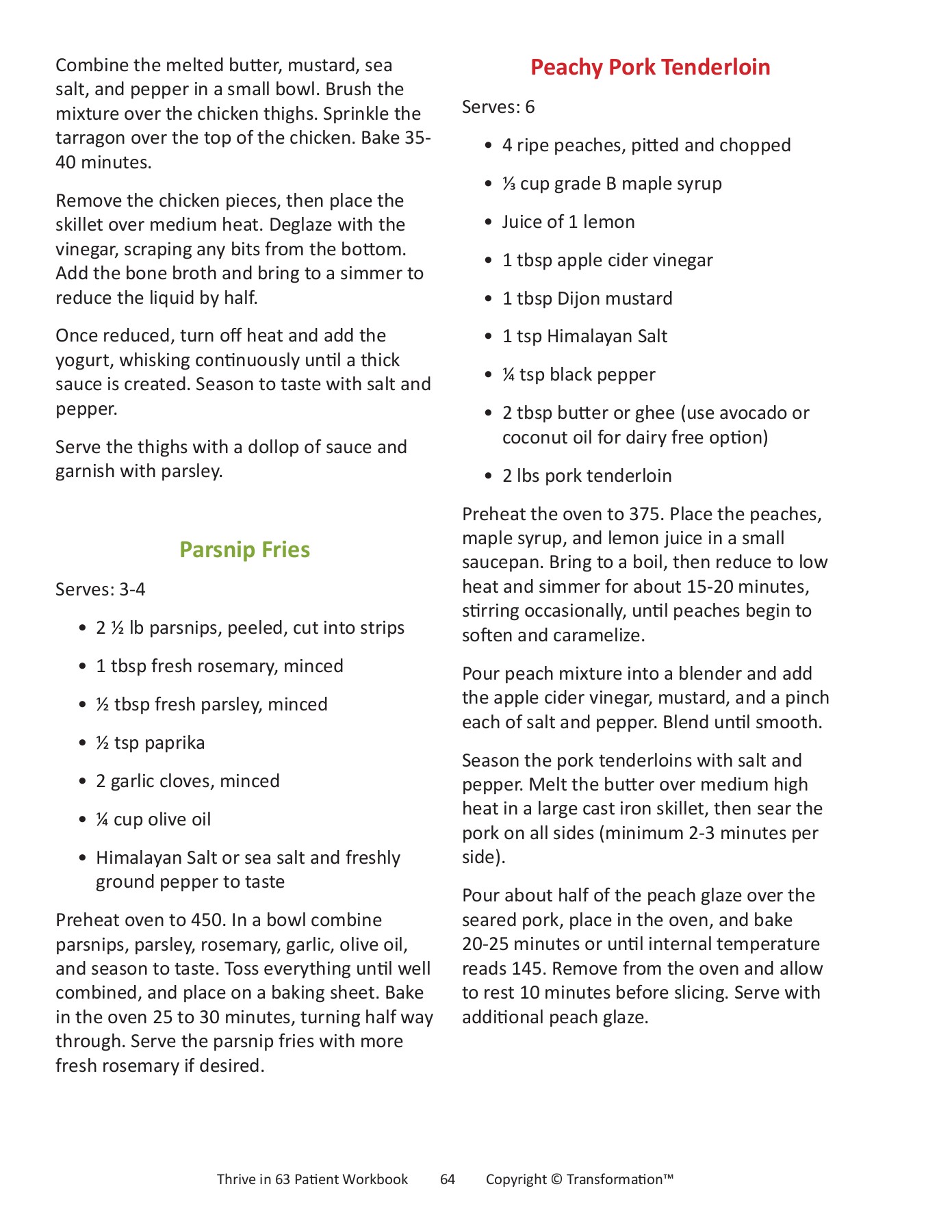 Thrive in 63 patient workbook rev041323-1 - marketing - Page 64 | Flip ...