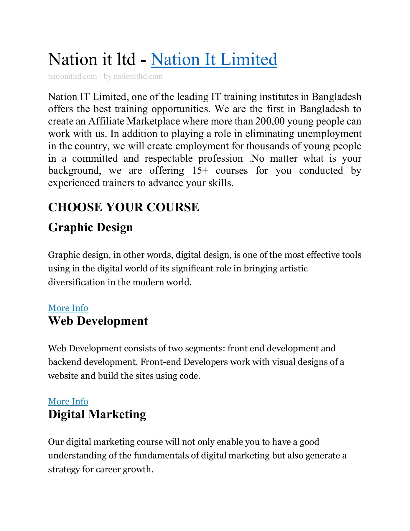 Nation it ltd - Nation It Limited - ayman sadiq - Page 1 - 4 | Flip PDF ...