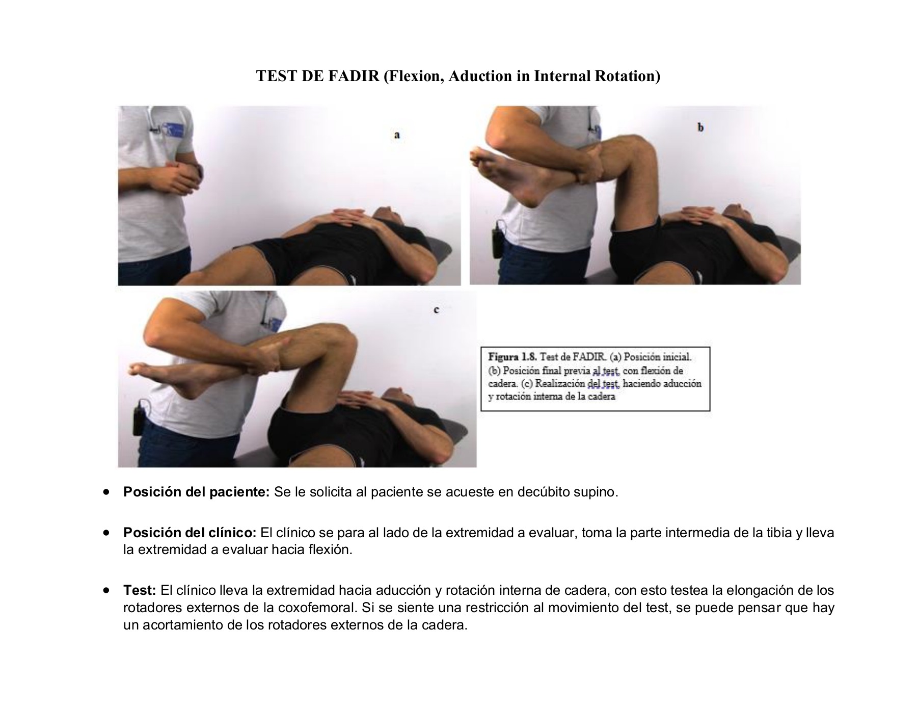 CARTILLA DE EVALUACIONES DEL SISTEMA NEUROMUSCULOESQUELETICO ...