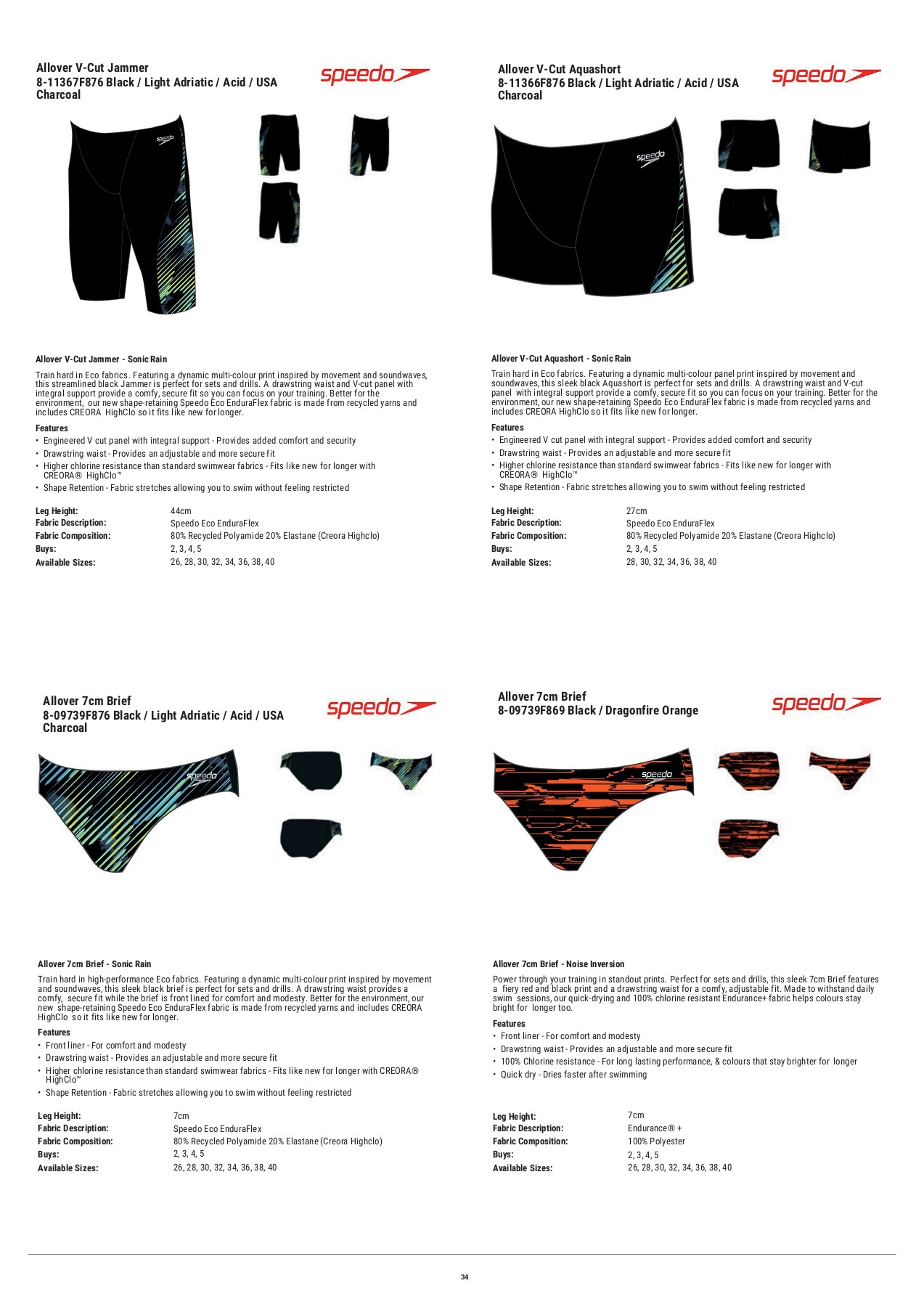 Speedo katalog pre 2021 - Miroslav Nowak - Page 34 | Flip PDF Online ...