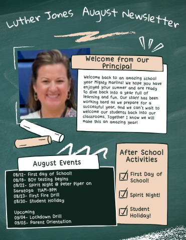 Luther Jones Newsletter