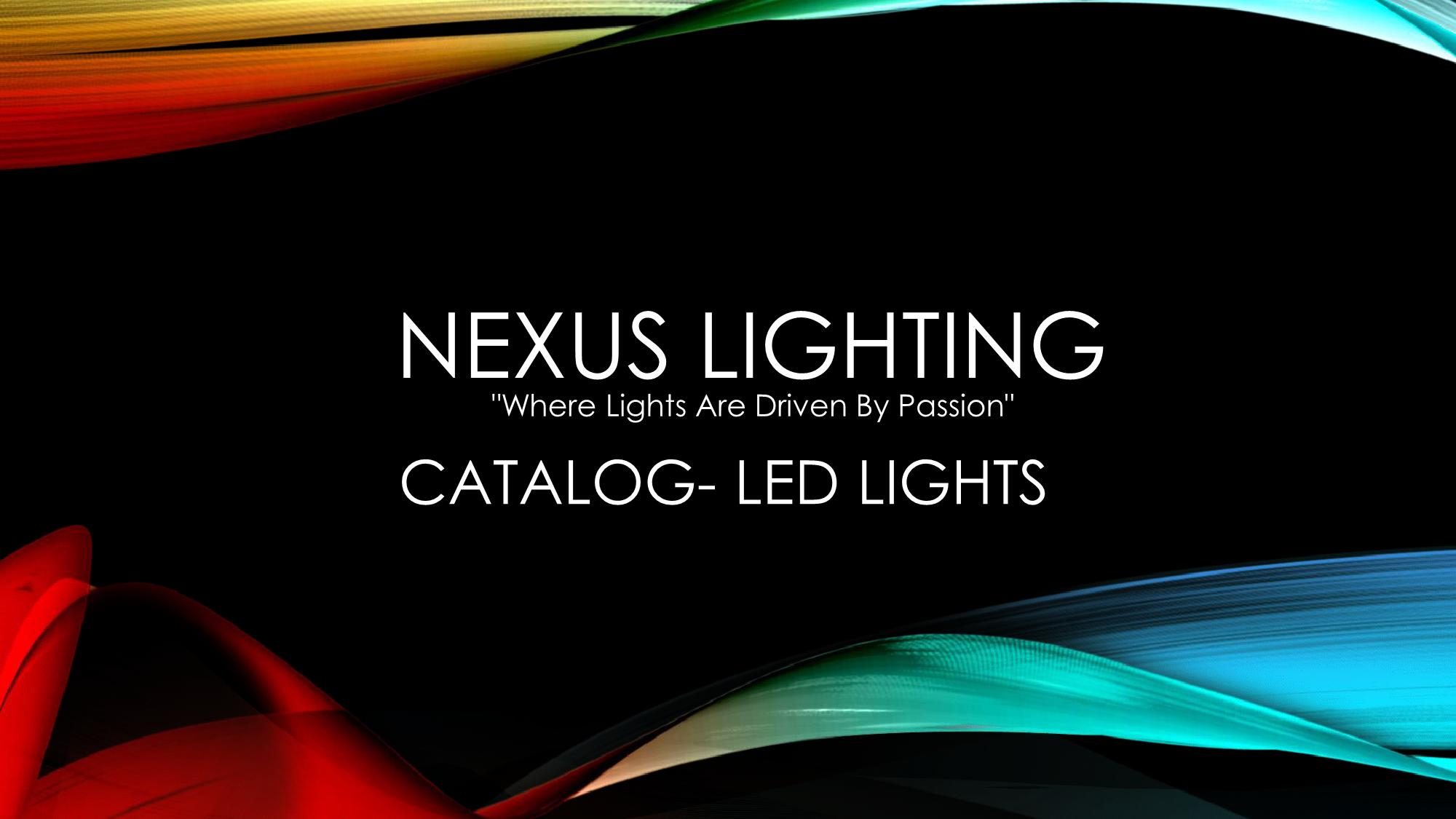 Nexus Lighting-Catalog - pramod_mitr - Page 1 - 28 | Flip PDF Online ...