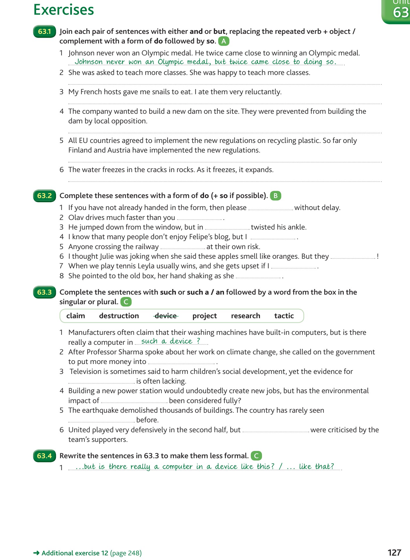 Grammar in use 3rd_Edition Advance - ປືມແບບຮຽນ - Page 138 | Flip PDF ...
