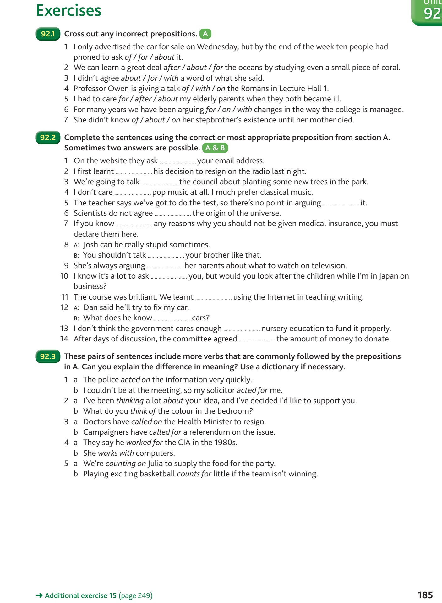 Grammar in use 3rd_Edition Advance - ປືມແບບຮຽນ - Page 196 | Flip PDF ...