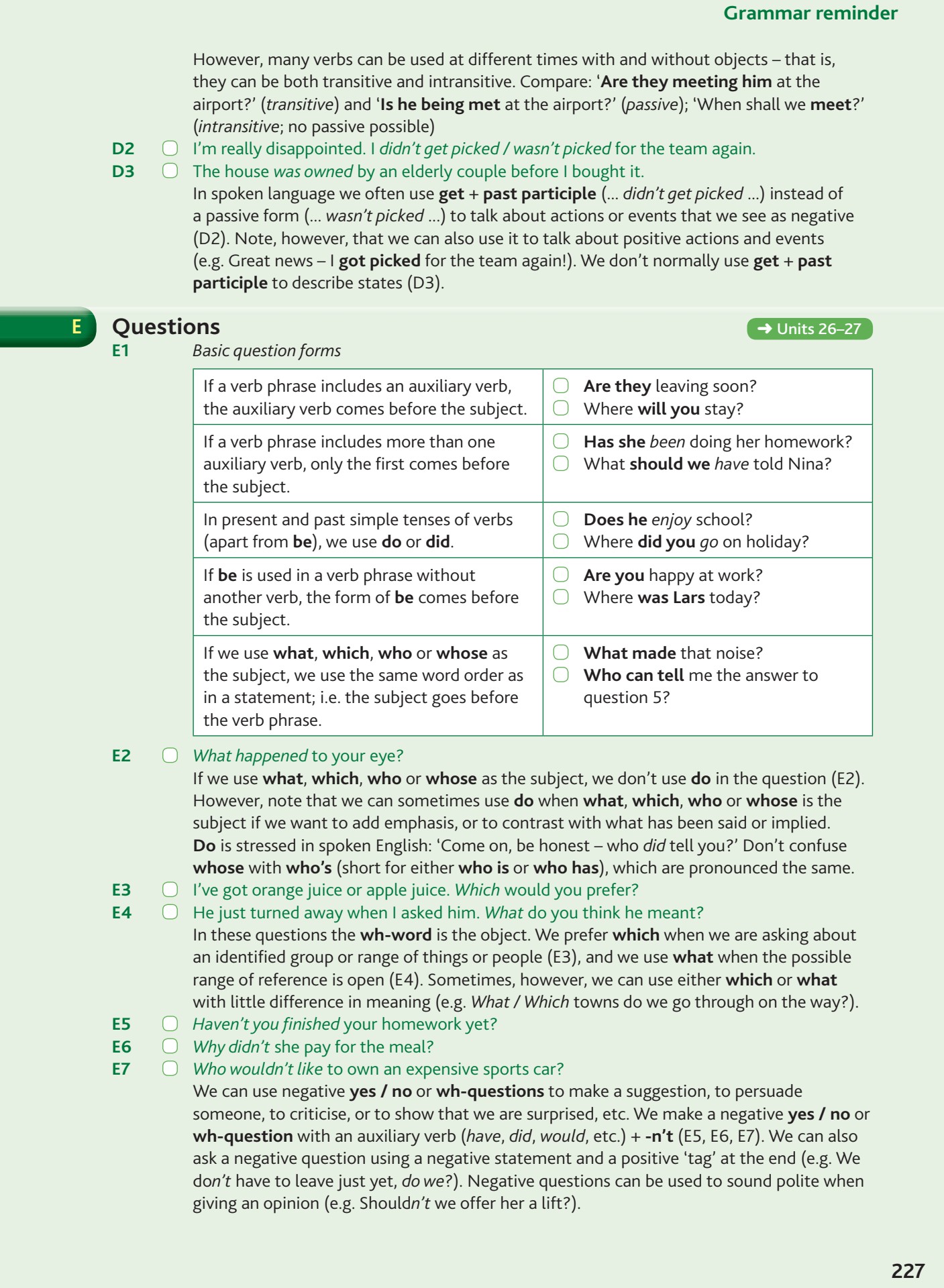 Grammar in use 3rd_Edition Advance - ປືມແບບຮຽນ - Page 238 | Flip PDF ...