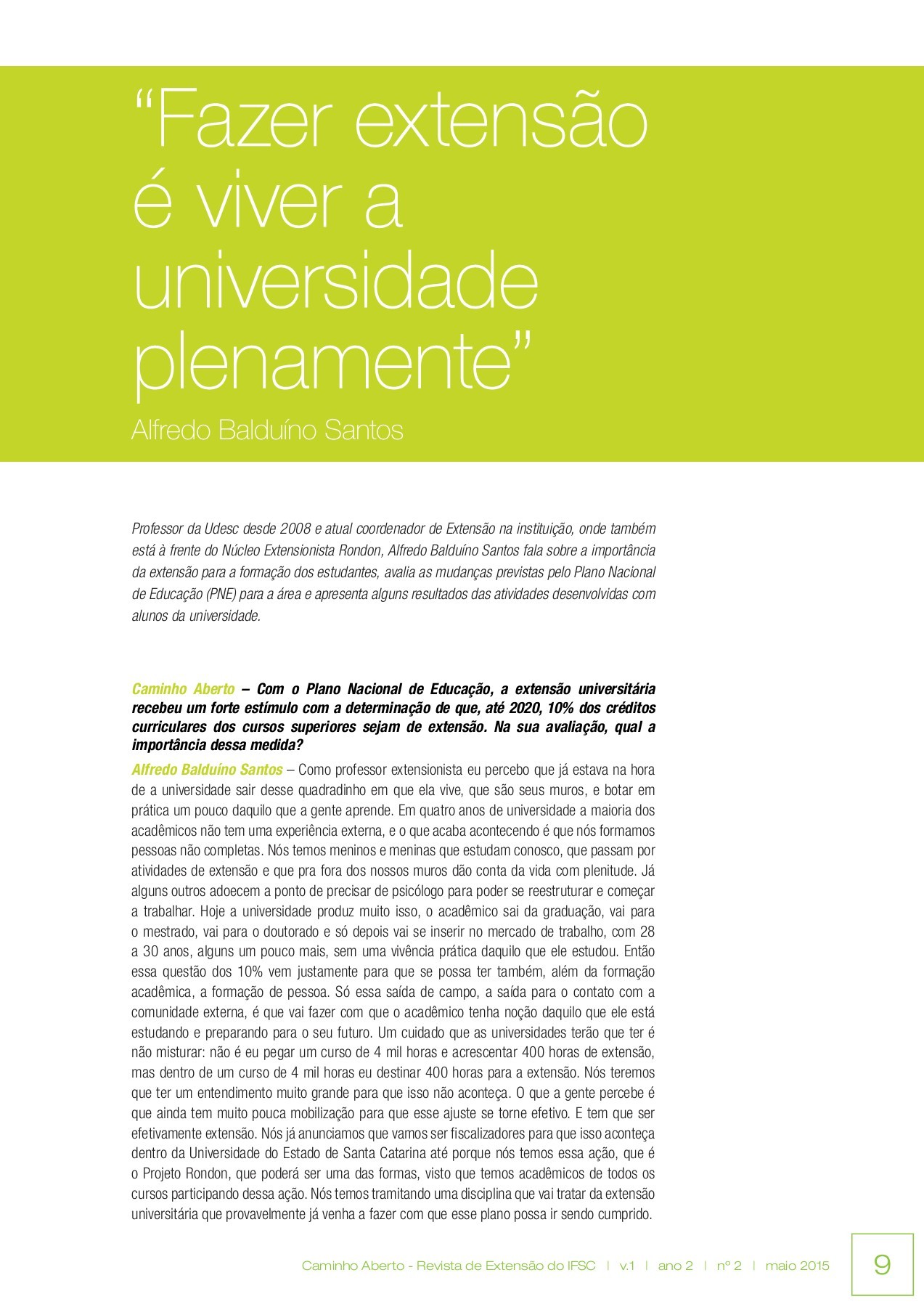 revista_caminho_aberto_n2_corrigida - Douglas Juliani - Página 10 | PDF ...