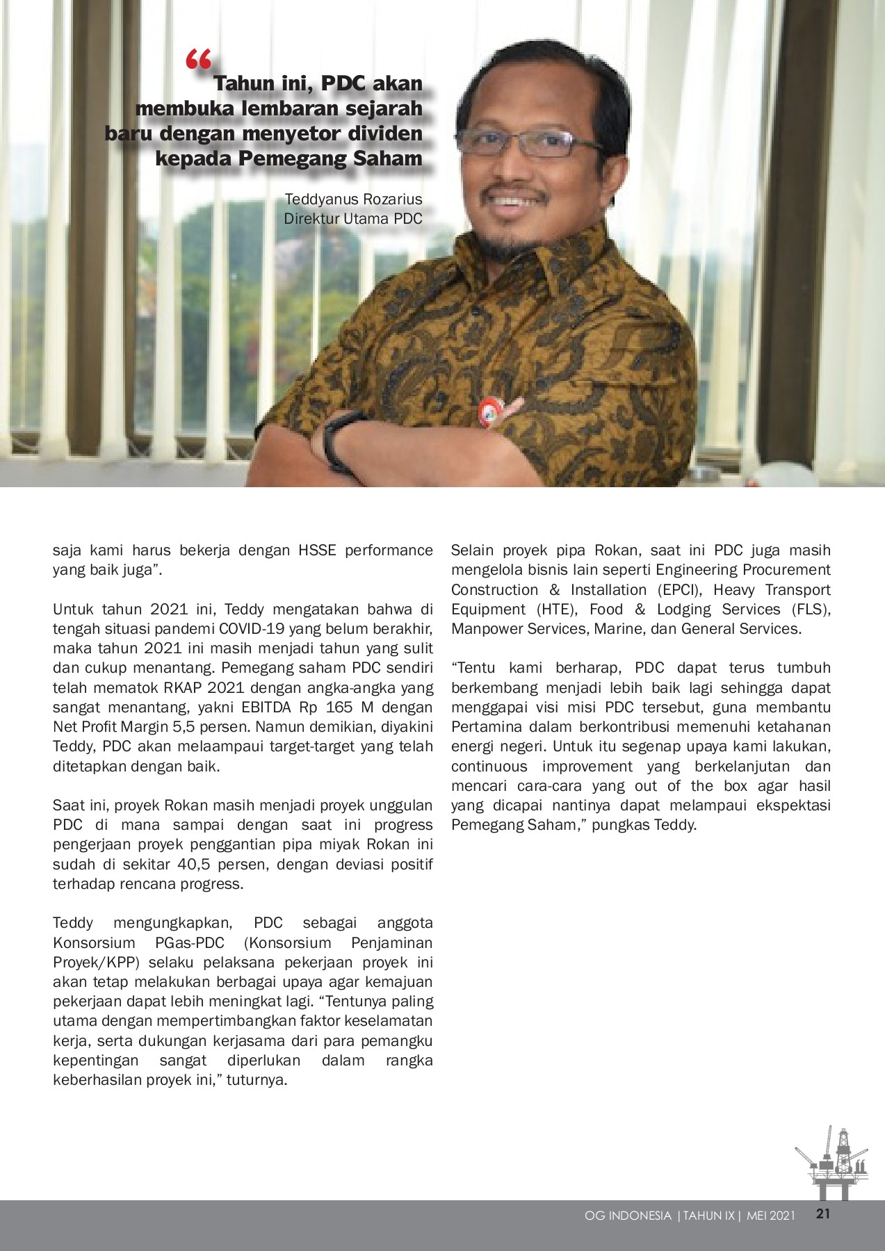 OG INDONESIA - EDISI MEI 2021 - Muhammad Bimantara - Halaman 21 | PDF Online | PubHTML5