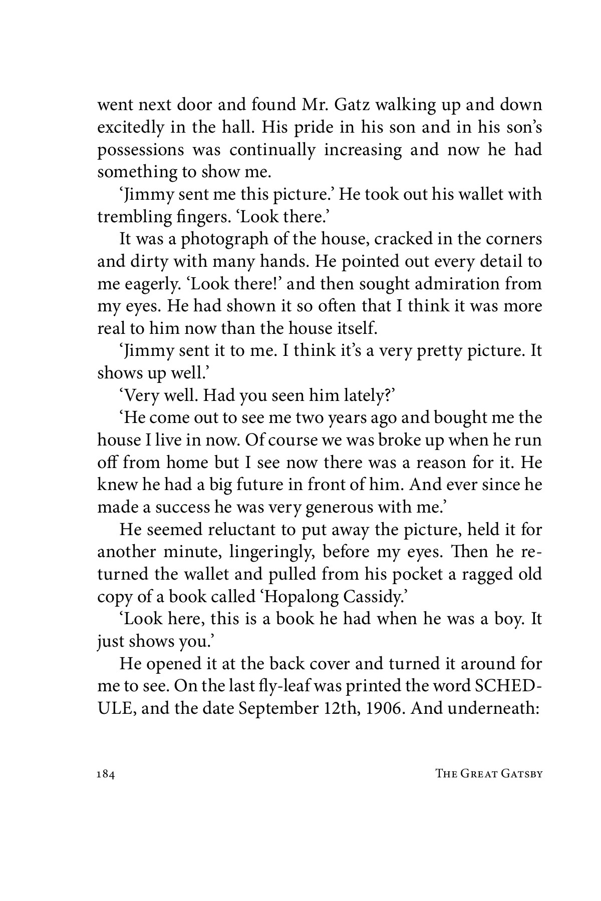 the-great-gatsby - Just_a_bit_eccentric - Page 184 | Flip PDF Online ...