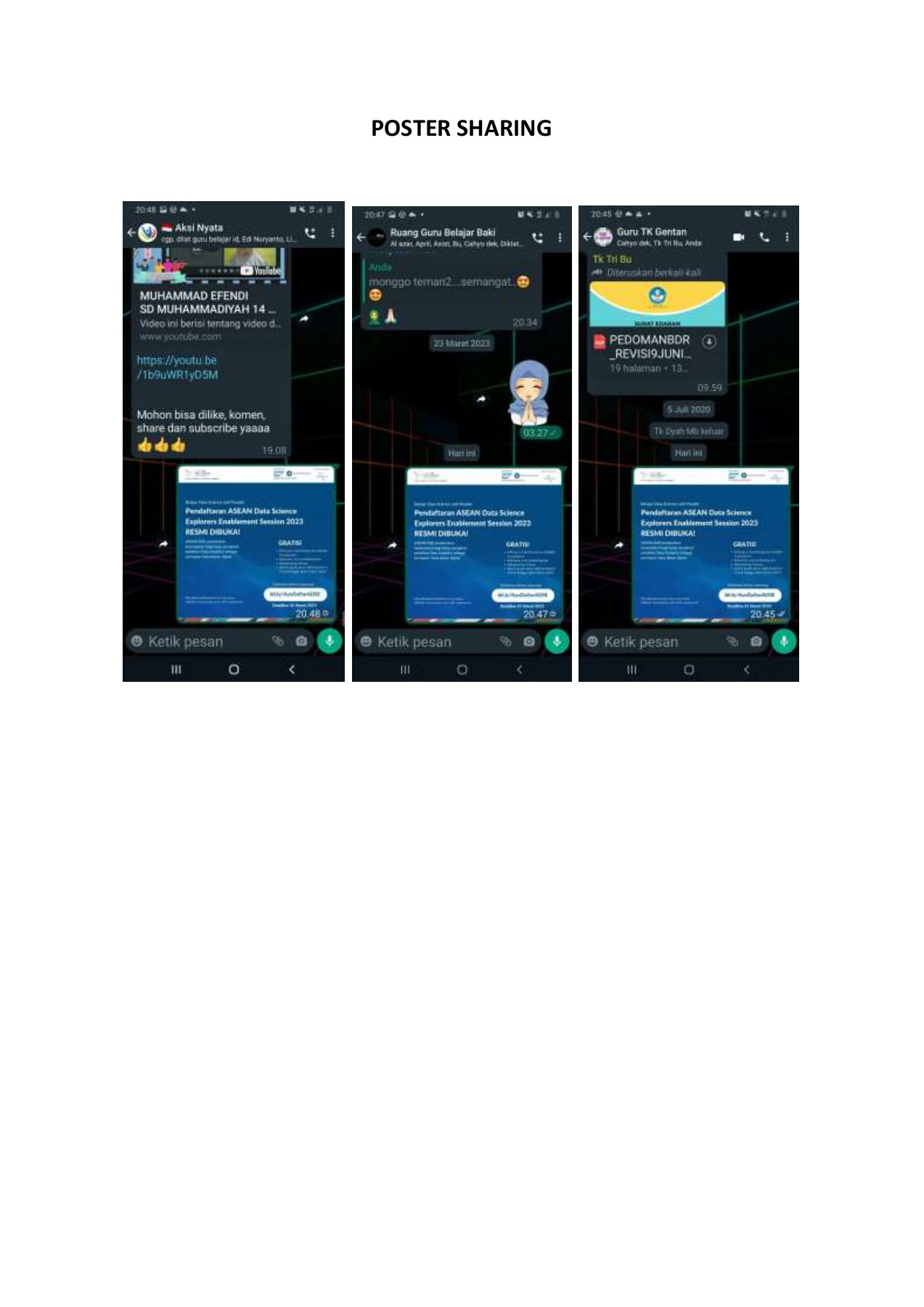 POSTER SHARING - Galih Setyaningrum - Page 1 - 1 | Flip PDF Online ...