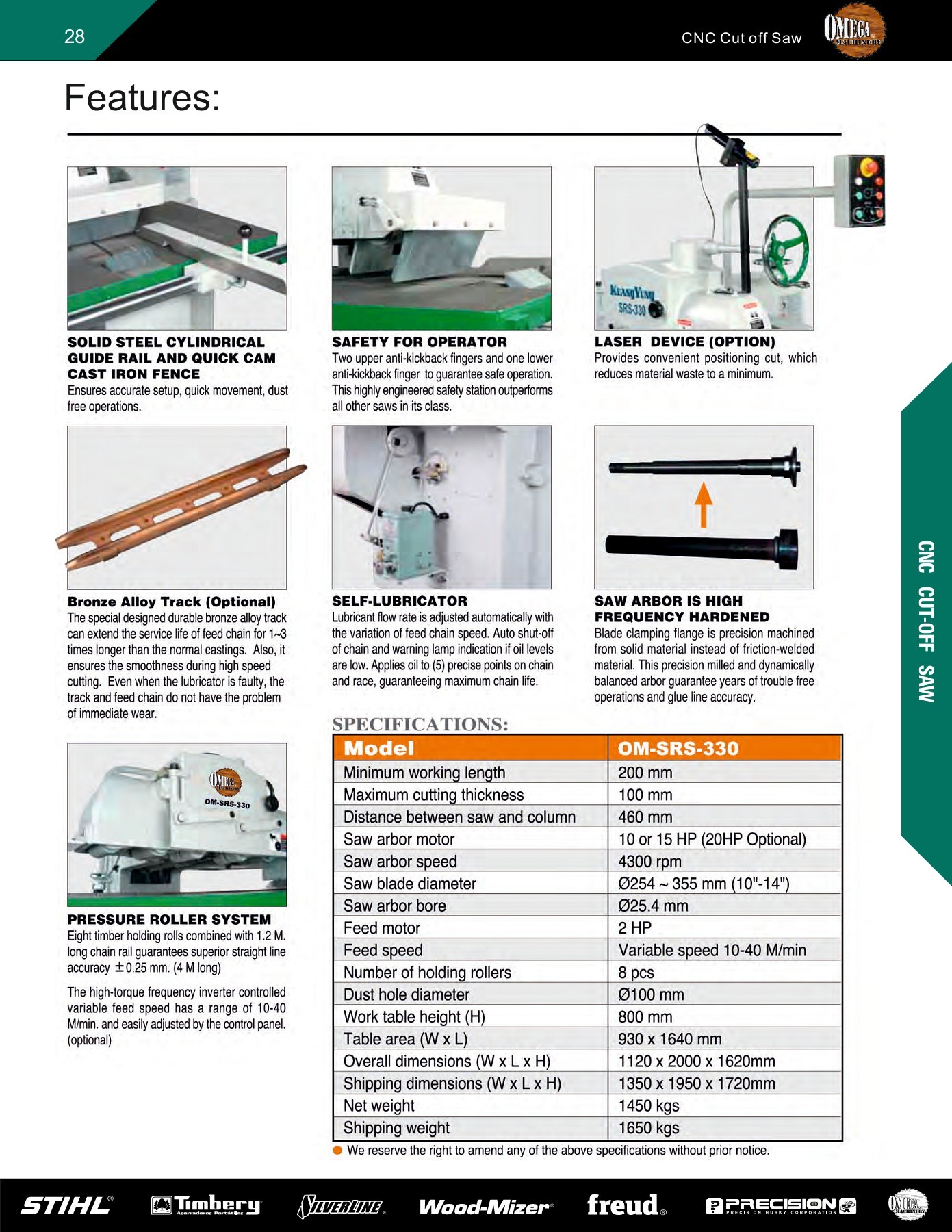 Catálogo Omega Machinery 2018 - LOGIKA - Página 29 | Flip PDF en línea ...