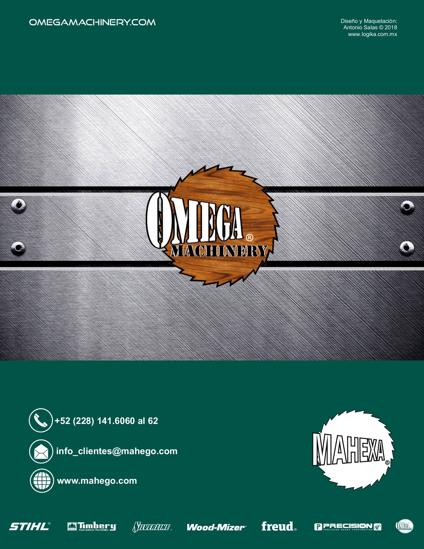 Catálogo Omega Machinery 2018 - LOGIKA - Página 30 | Flip PDF en línea ...
