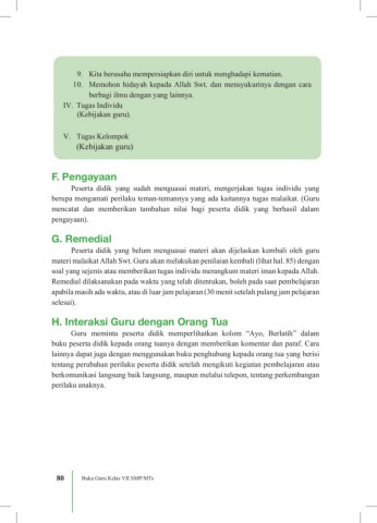 PAI KELAS 7 - darpadi58 - Halaman 94 | PDF Online | PubHTML5