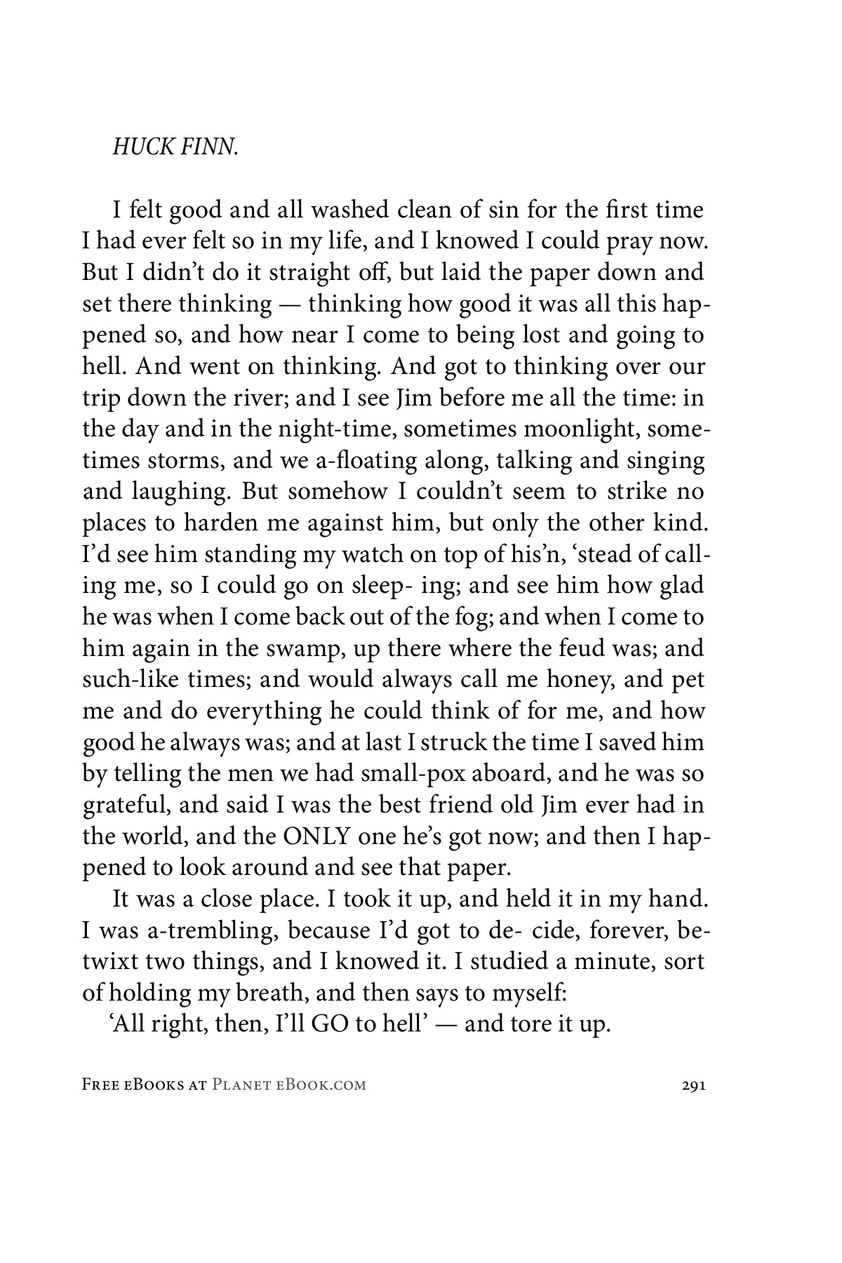 the-adventures-of-huckleberry-finn - sastrahero - Page 291 | Flip PDF ...