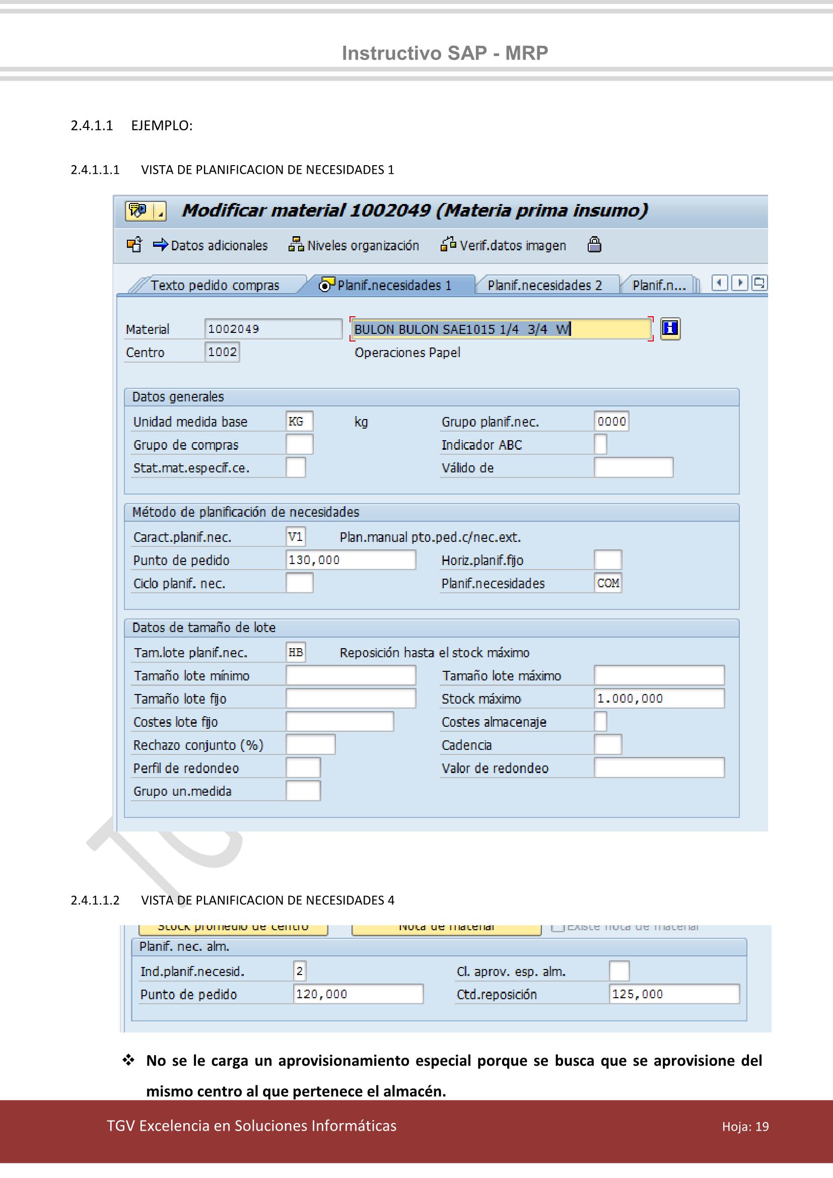 Instructivo SAP - MRP - hector.j.digrandi - Página 19 | Flip PDF en ...