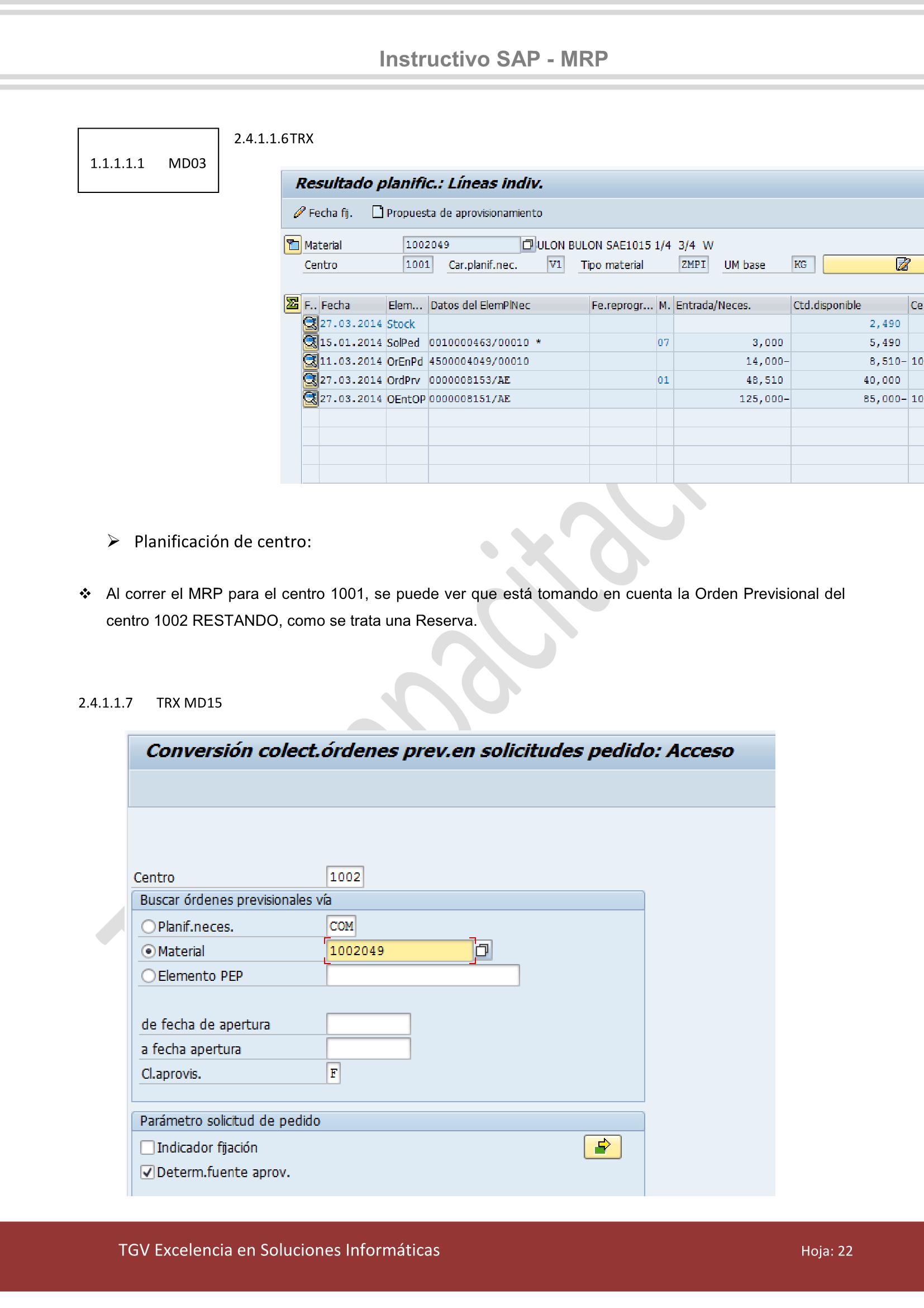Instructivo SAP - MRP - hector.j.digrandi - Página 22 | Flip PDF en ...