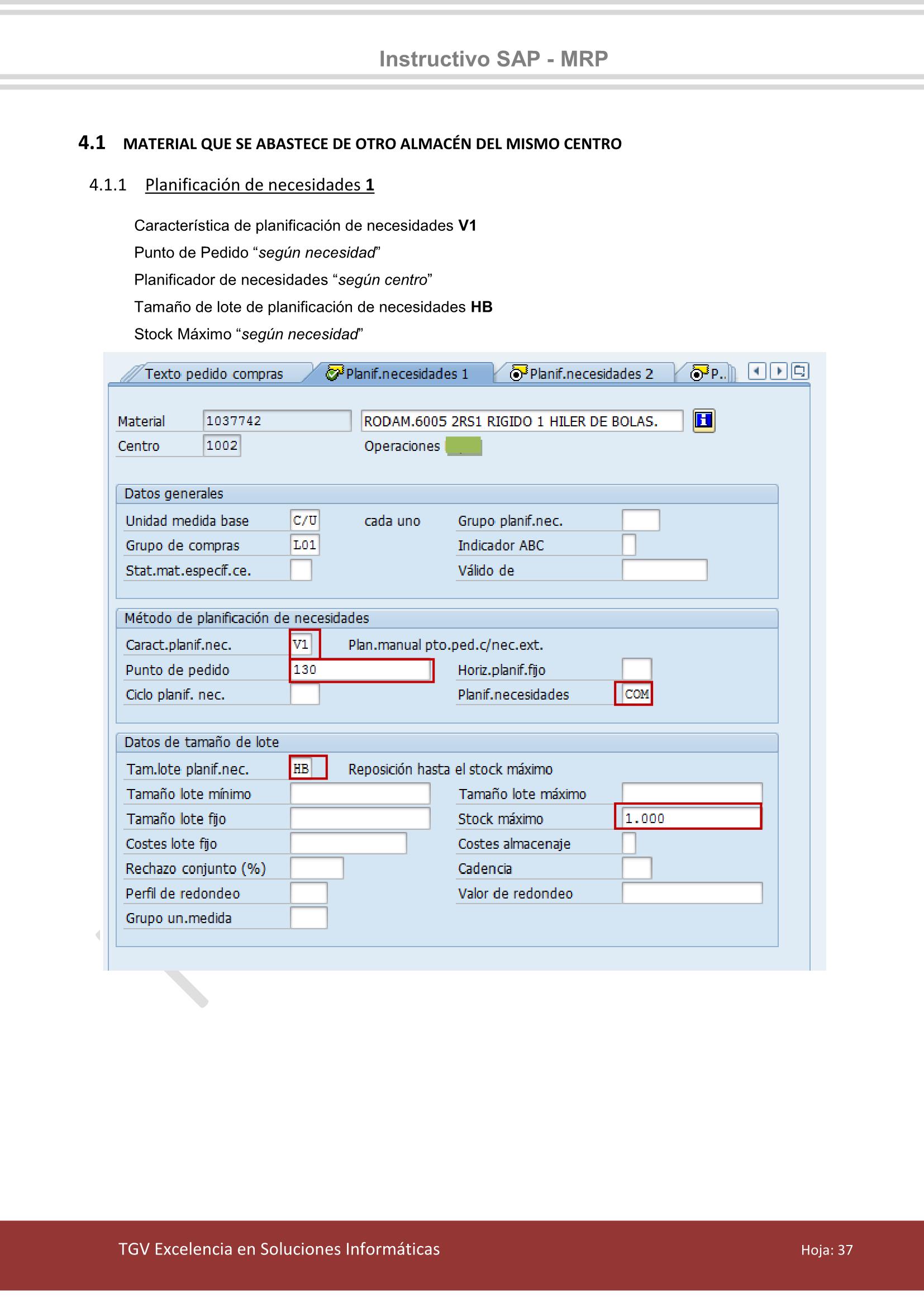 Instructivo SAP - MRP - hector.j.digrandi - Página 37 | Flip PDF en ...
