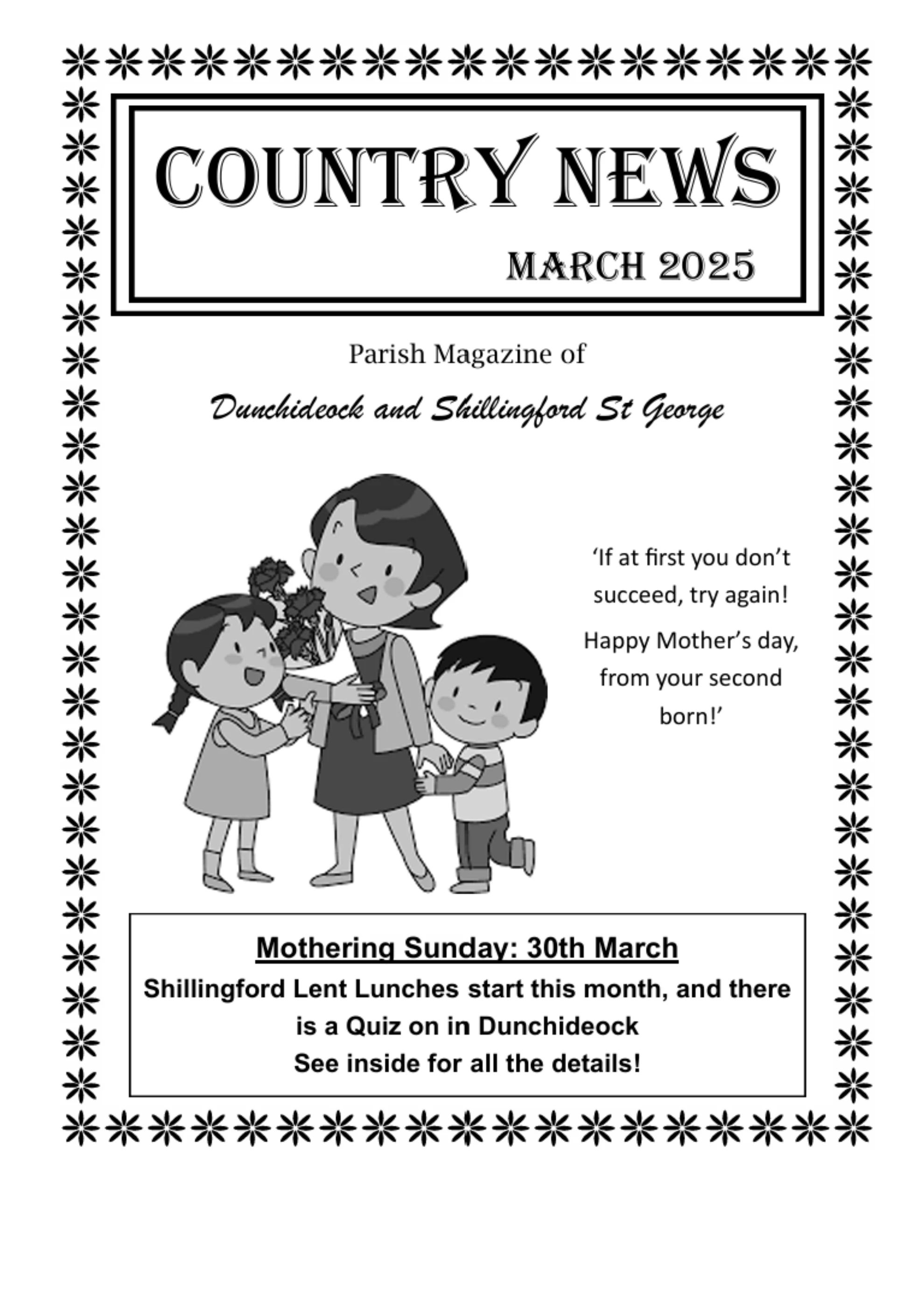 Country News March 2025 - srcook - Page 1 - 28 | Flip PDF Online | PubHTML5