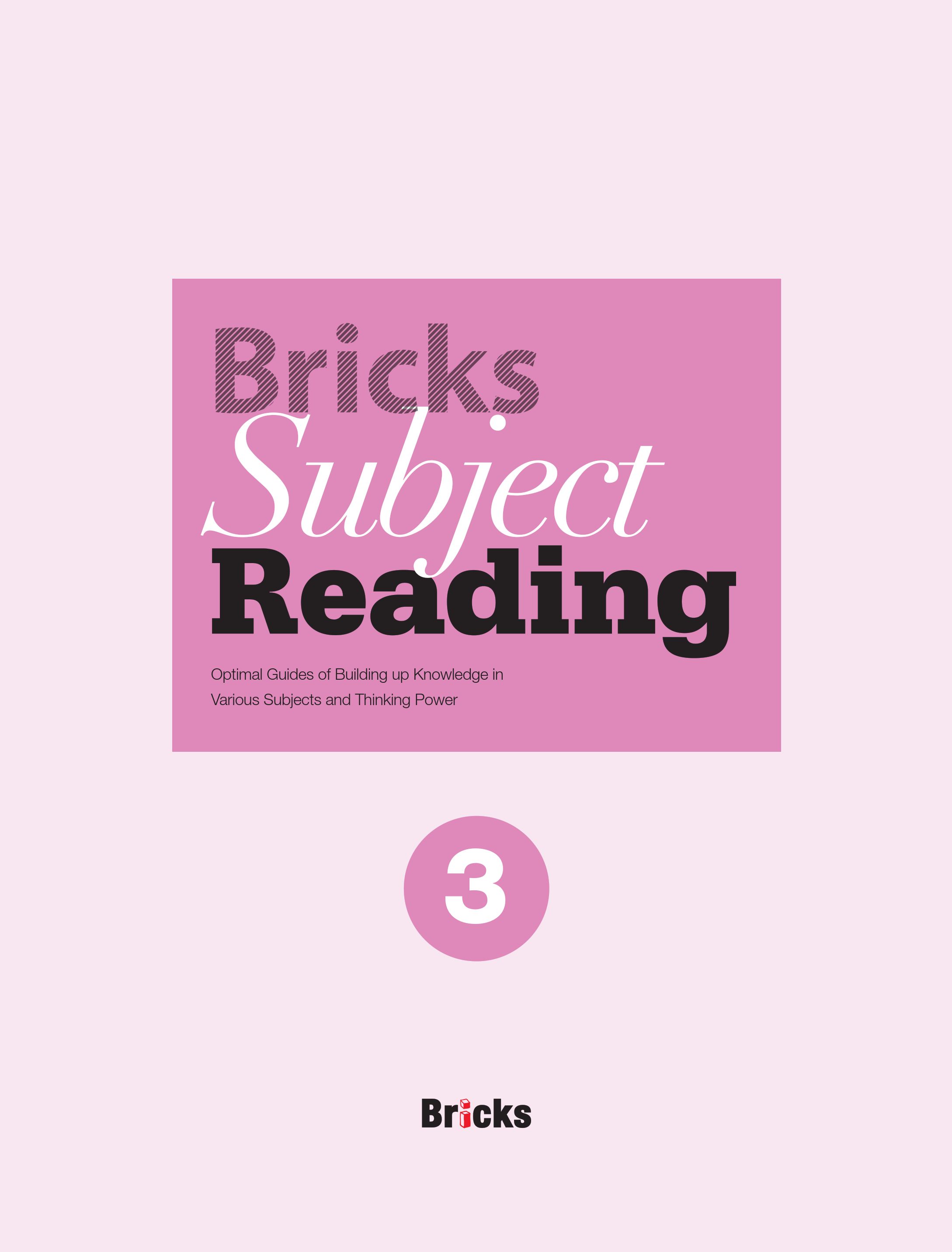 Bricks Subject Reading Book 3 - Educa Libros y Textos S.A. de C.V ...