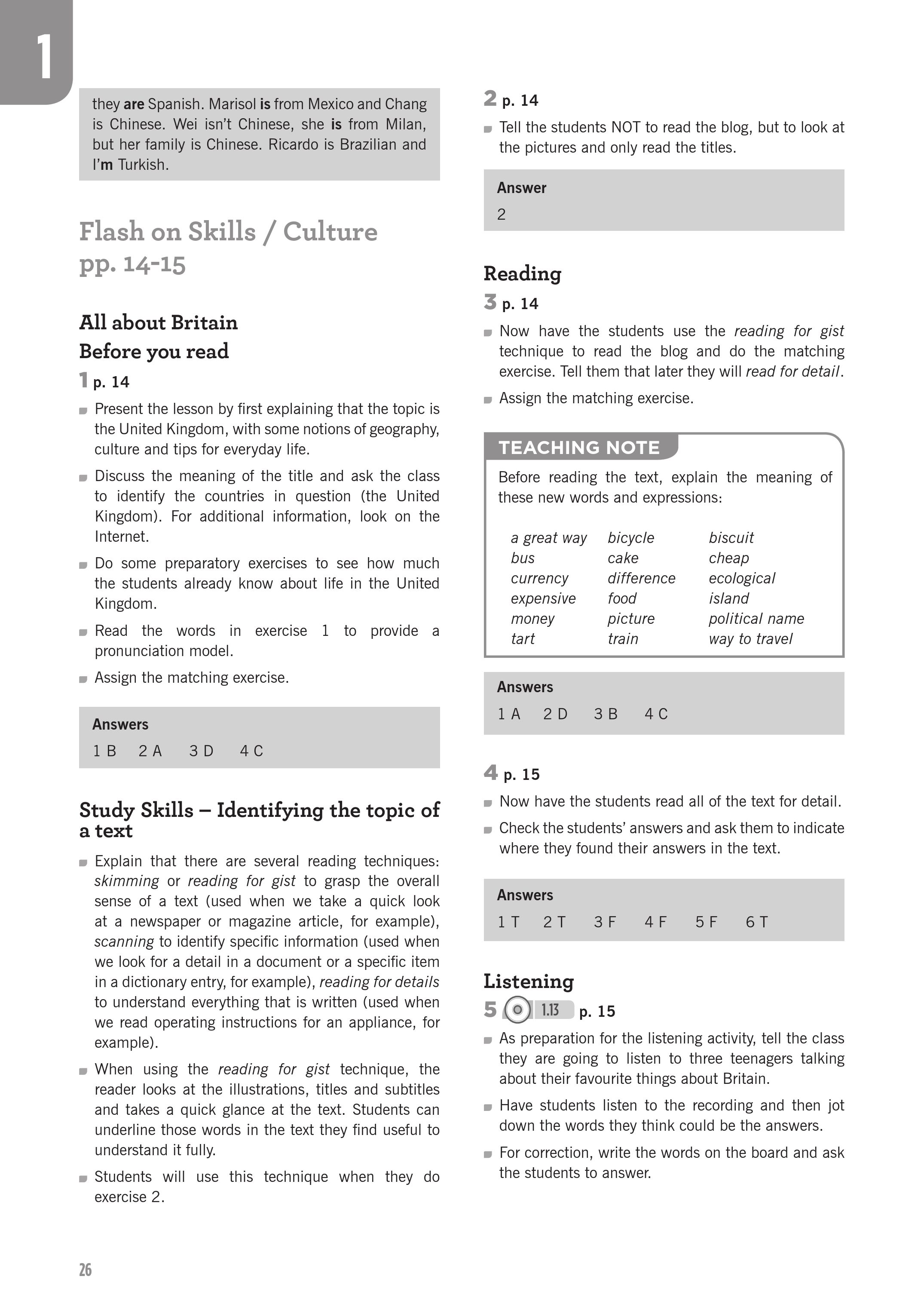 Flash On English Beginners Complete Students - Workbook - Teachersbook ...