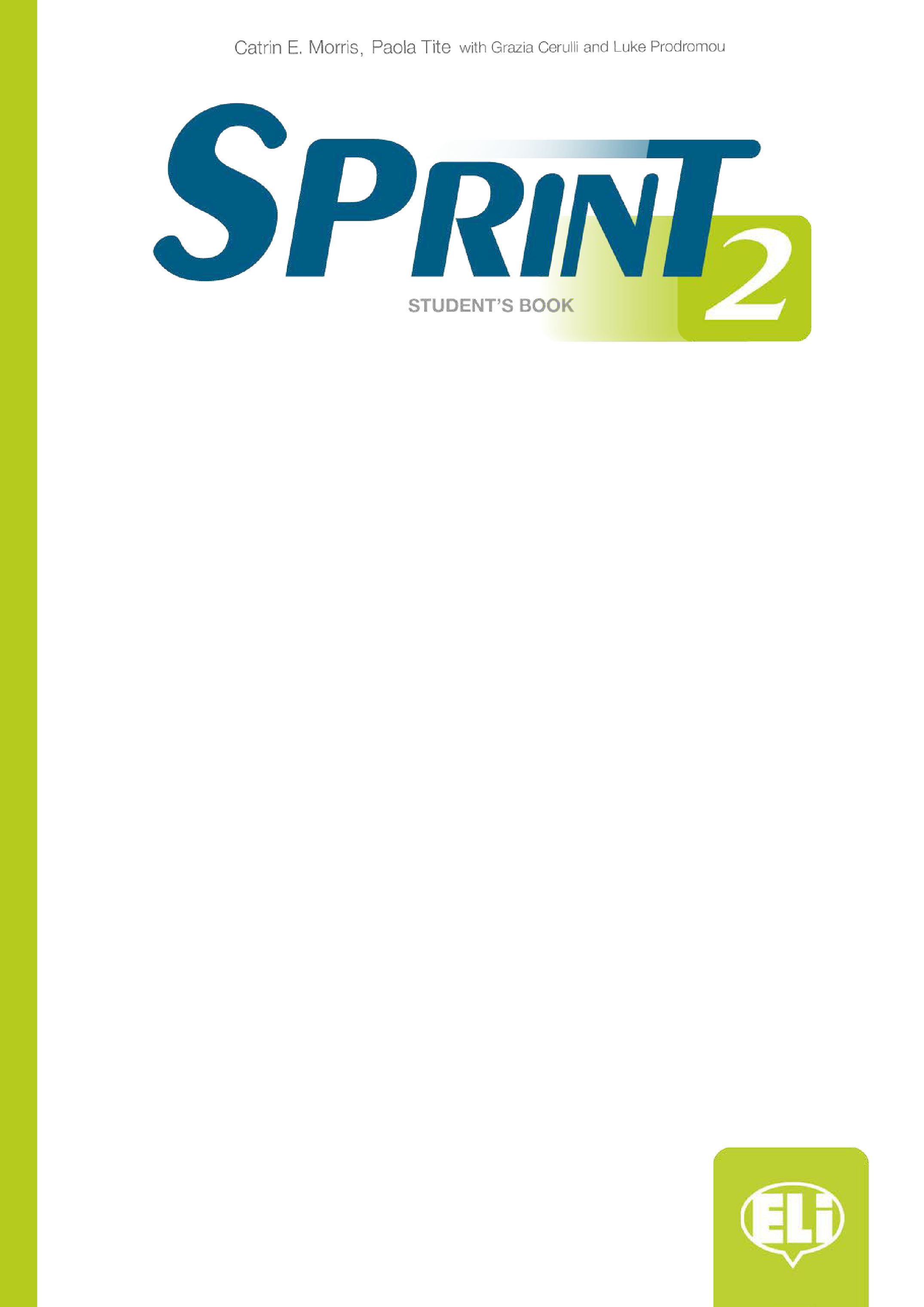 Sprint 2 Students Book - Educa Libros y Textos S.A. de C.V. - Page 2 ...