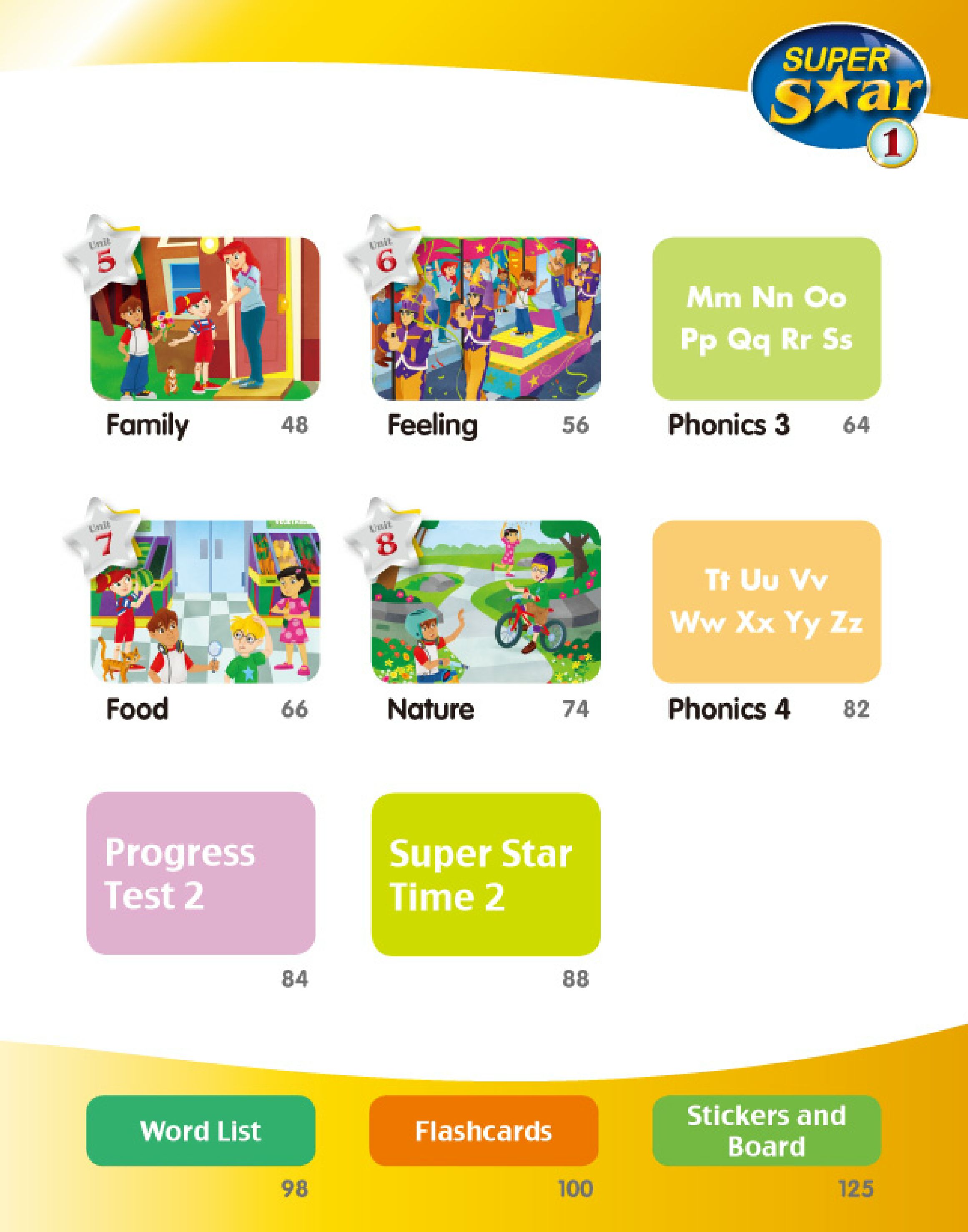 Super Star Students Book 1 sample unit - Educa Libros y Textos S.A. de ...
