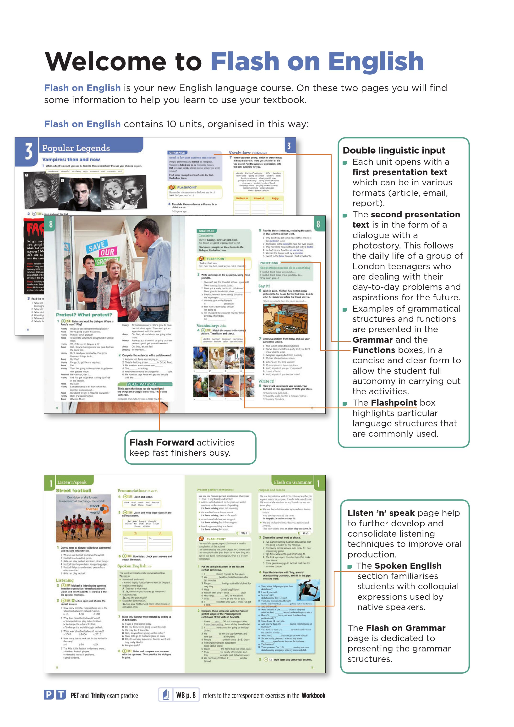 Flash on English Intermediate Complete - Studentsbook - Workbook ...