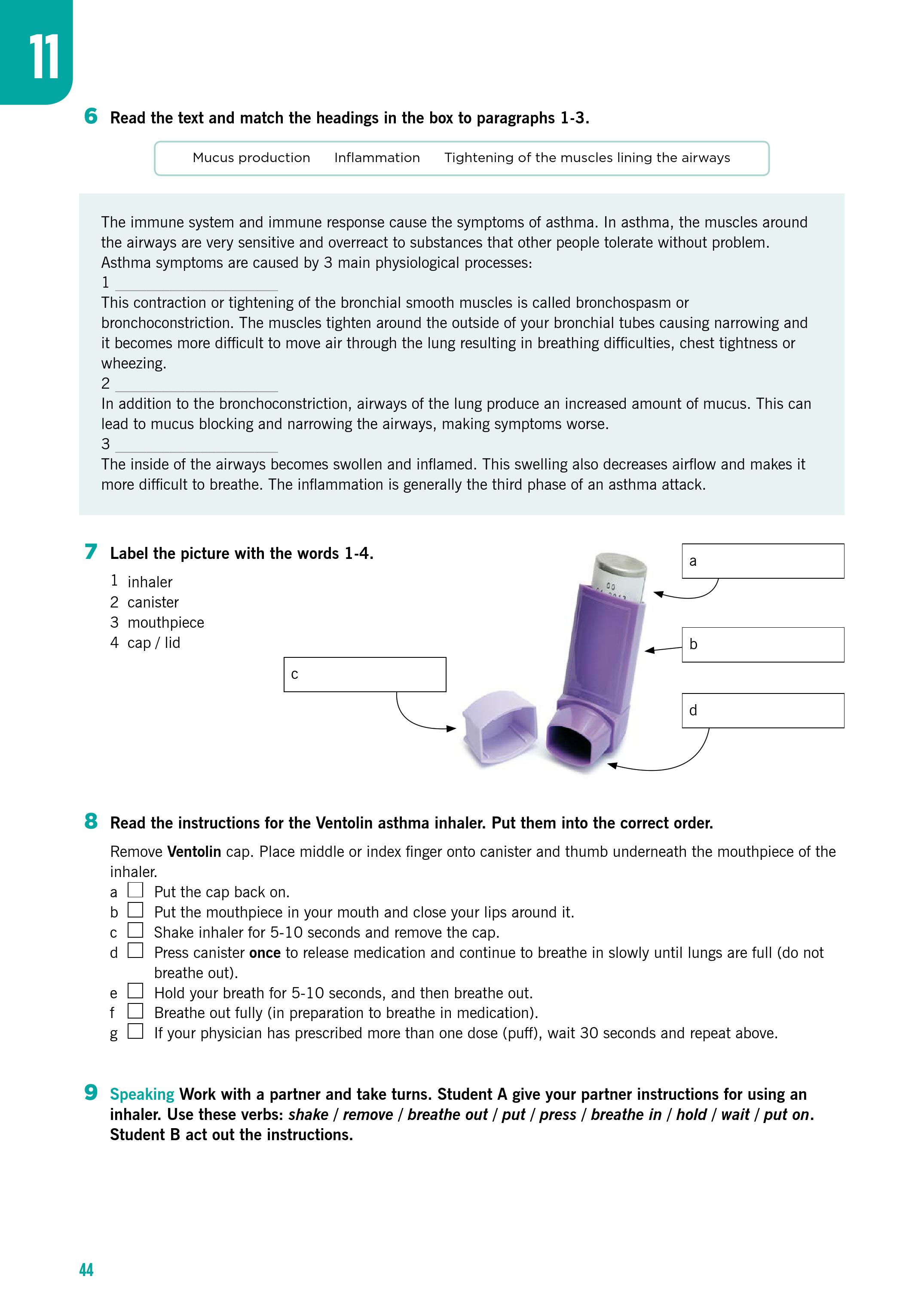 FLASH ON ESP English for Nursing - Educa Libros y Textos S.A. de C.V ...
