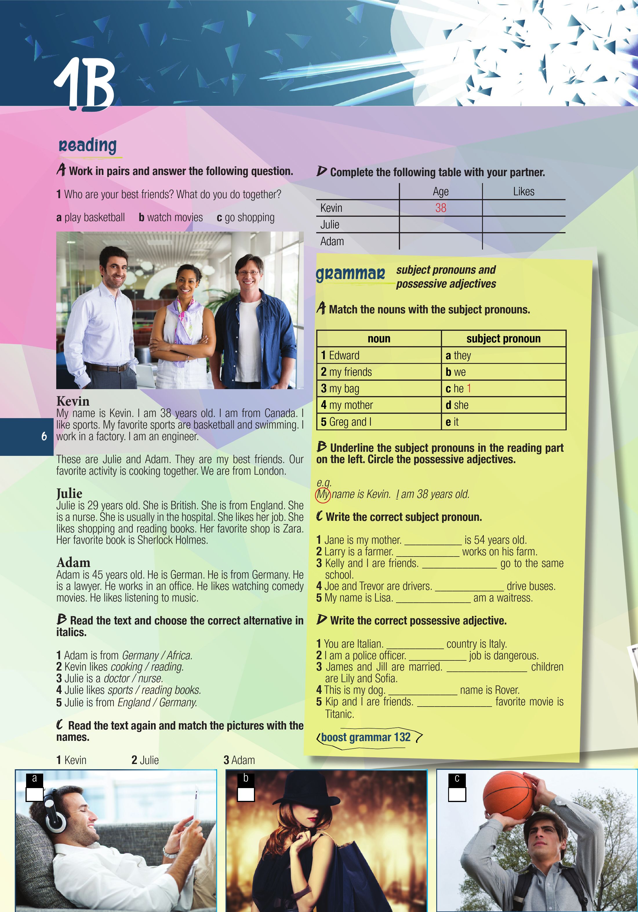 Boost 1 students book sample unit - Educa Libros y Textos S.A. de C.V. - Page 13 | Flip PDF ...