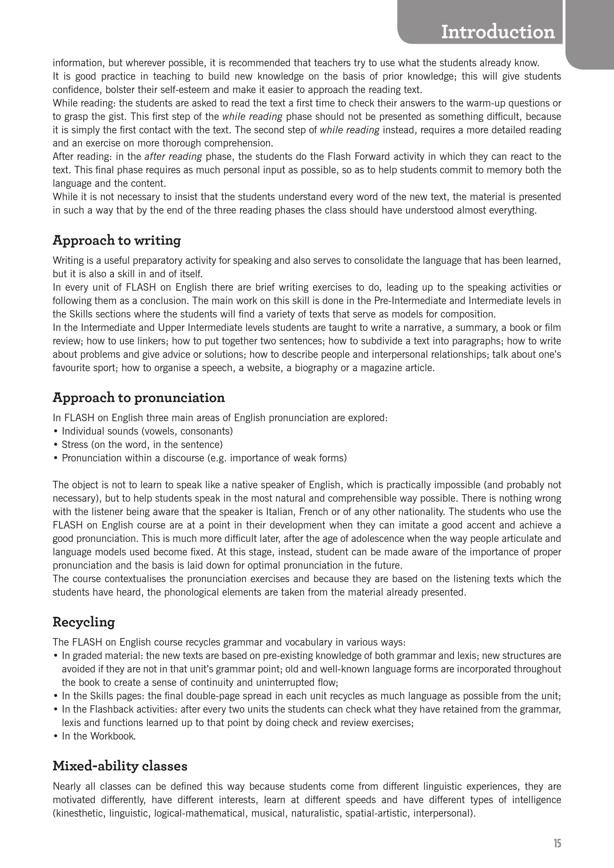 Flash on English Upper Intermediate - Complete - Studentsbook - Workbook - Teachersbook - Educa ...