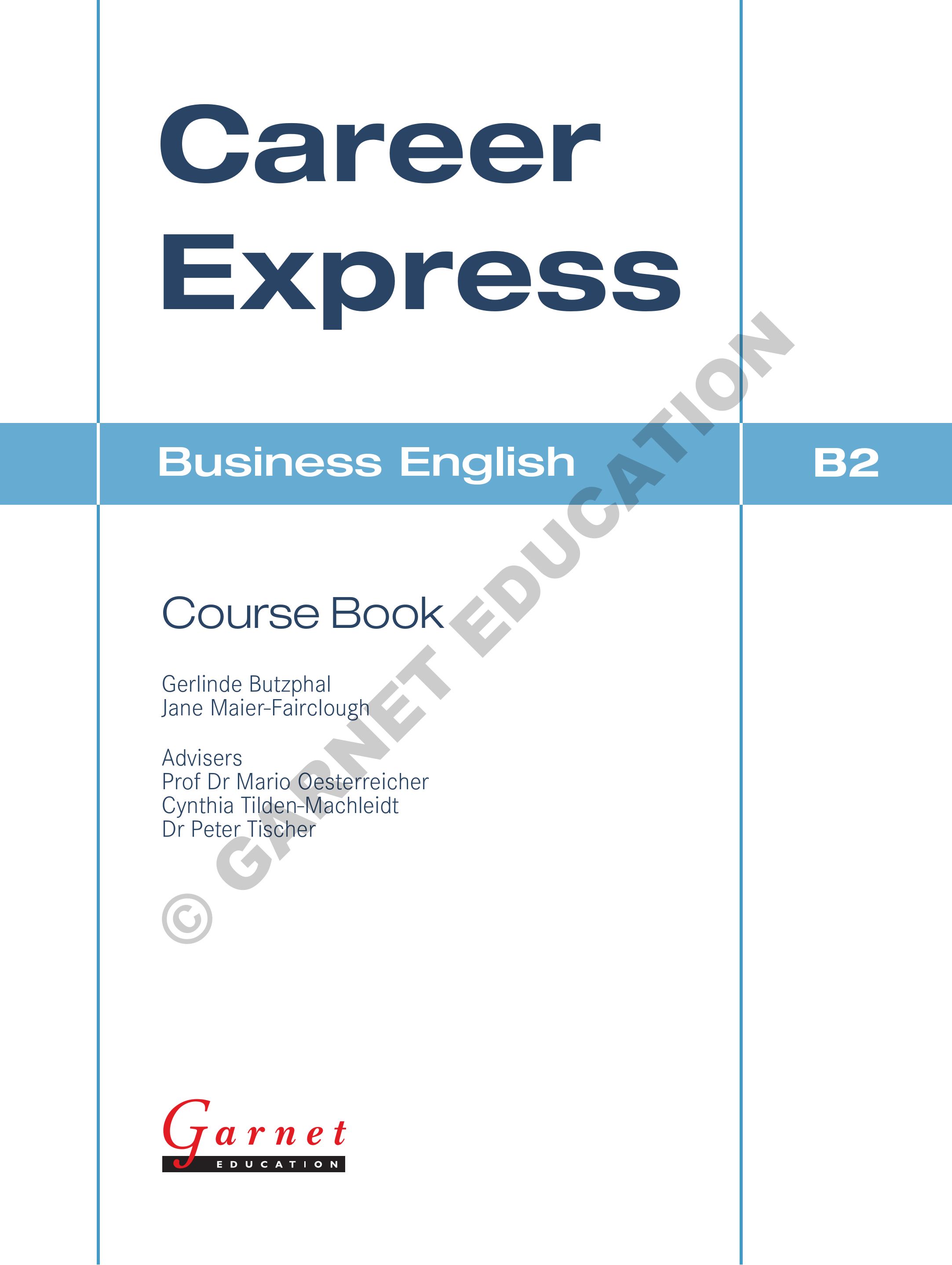 Career Express Business English B2 - Educa Libros y Textos S.A. de C.V ...