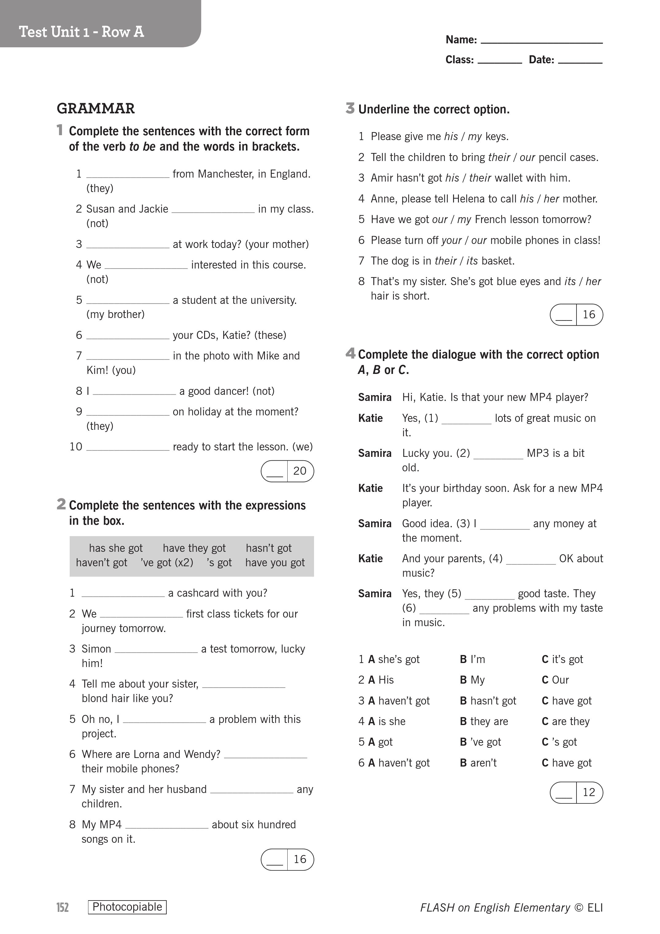 Flash on English Elementary Complete - Studentsbook - Workbook ...