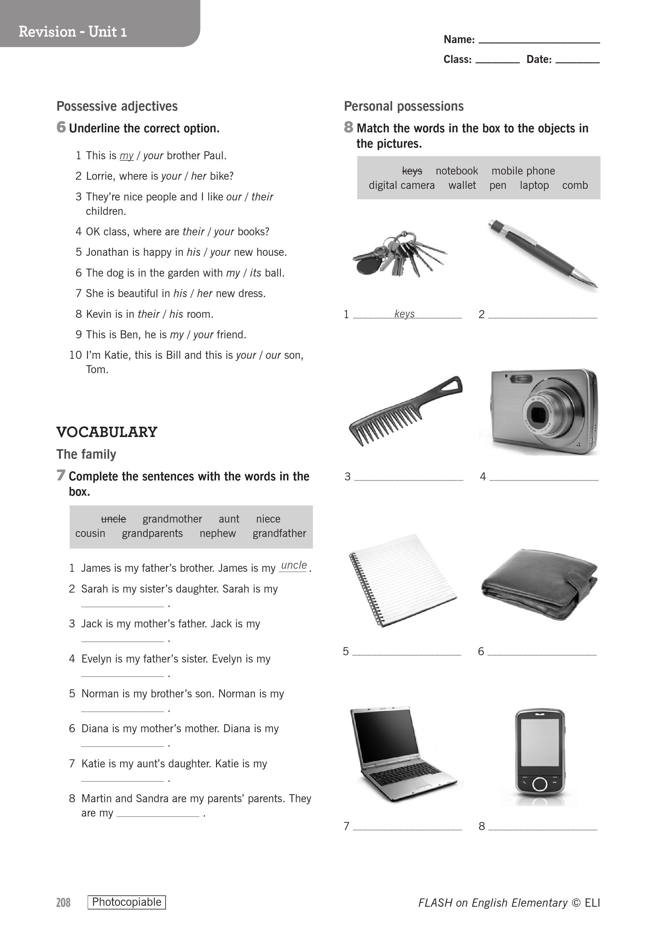 Flash on English Elementary Complete - Studentsbook - Workbook ...