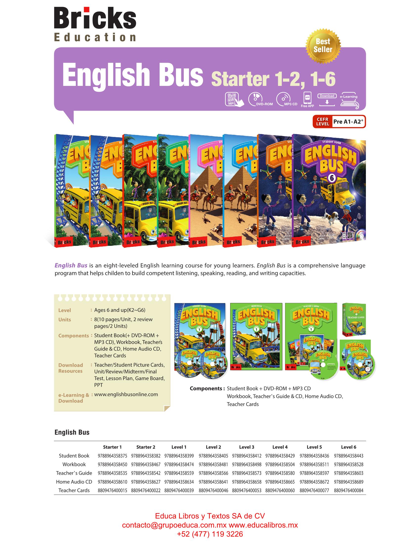 English Bus Flyer - Educa Libros y Textos S.A. de C.V. - Page 1 | Flip ...