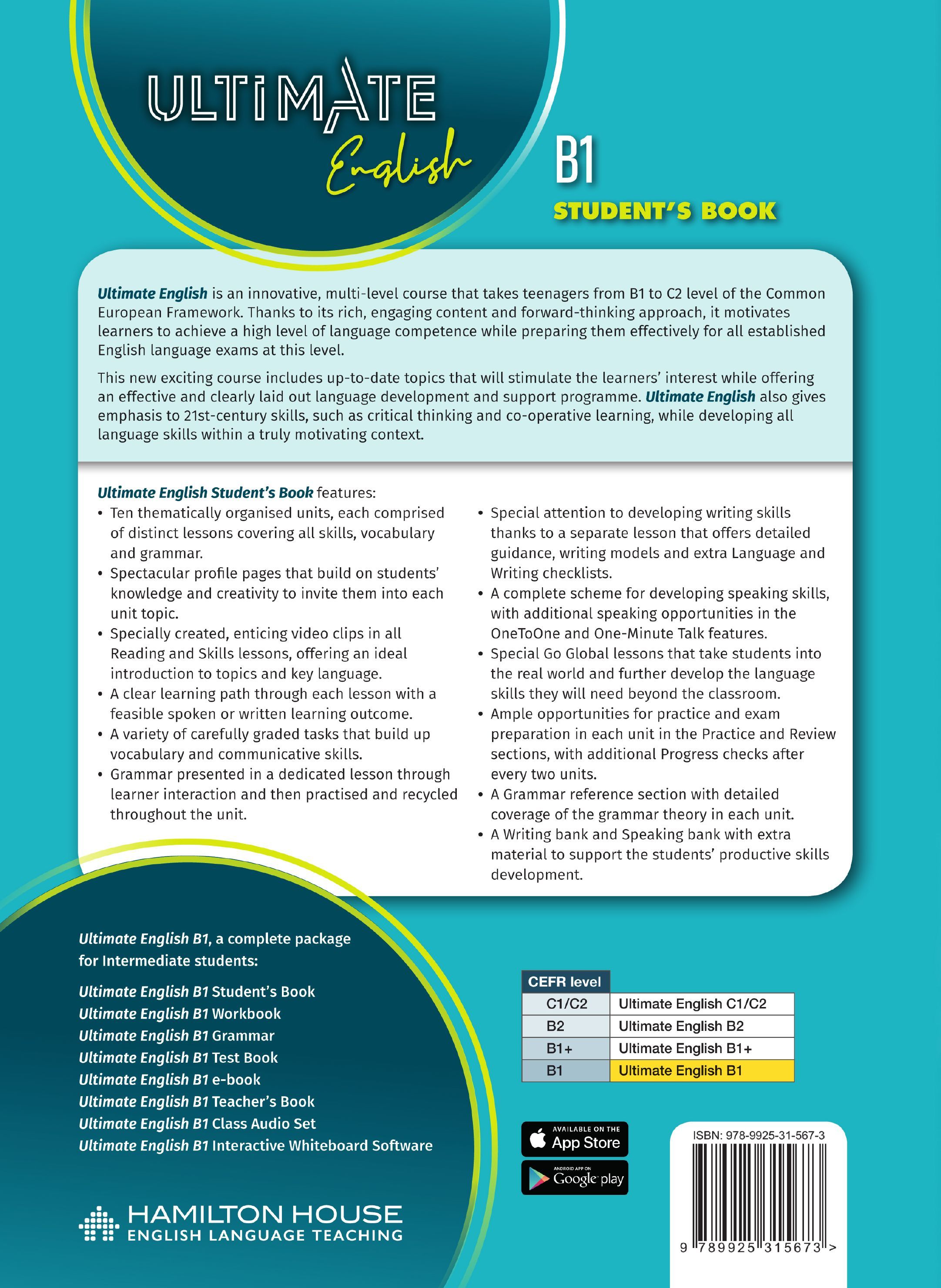 Ultimate English B1 Student's Book sample unit - Educa Libros y Textos ...