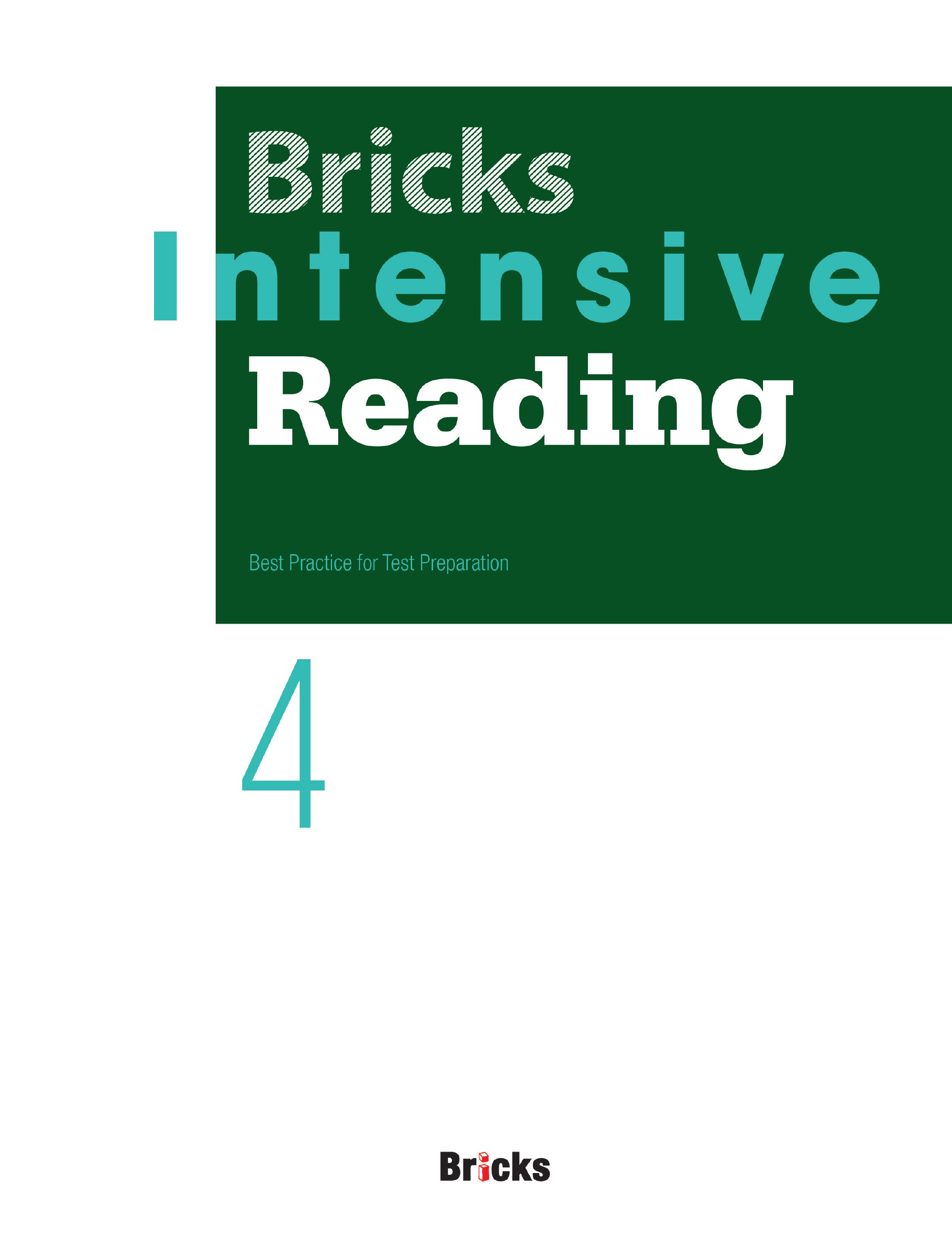Bricks Intensive Reading 4 Stuedents Book - Educa Libros y Textos S.A. de C.V. - Page 1 - 23 ...