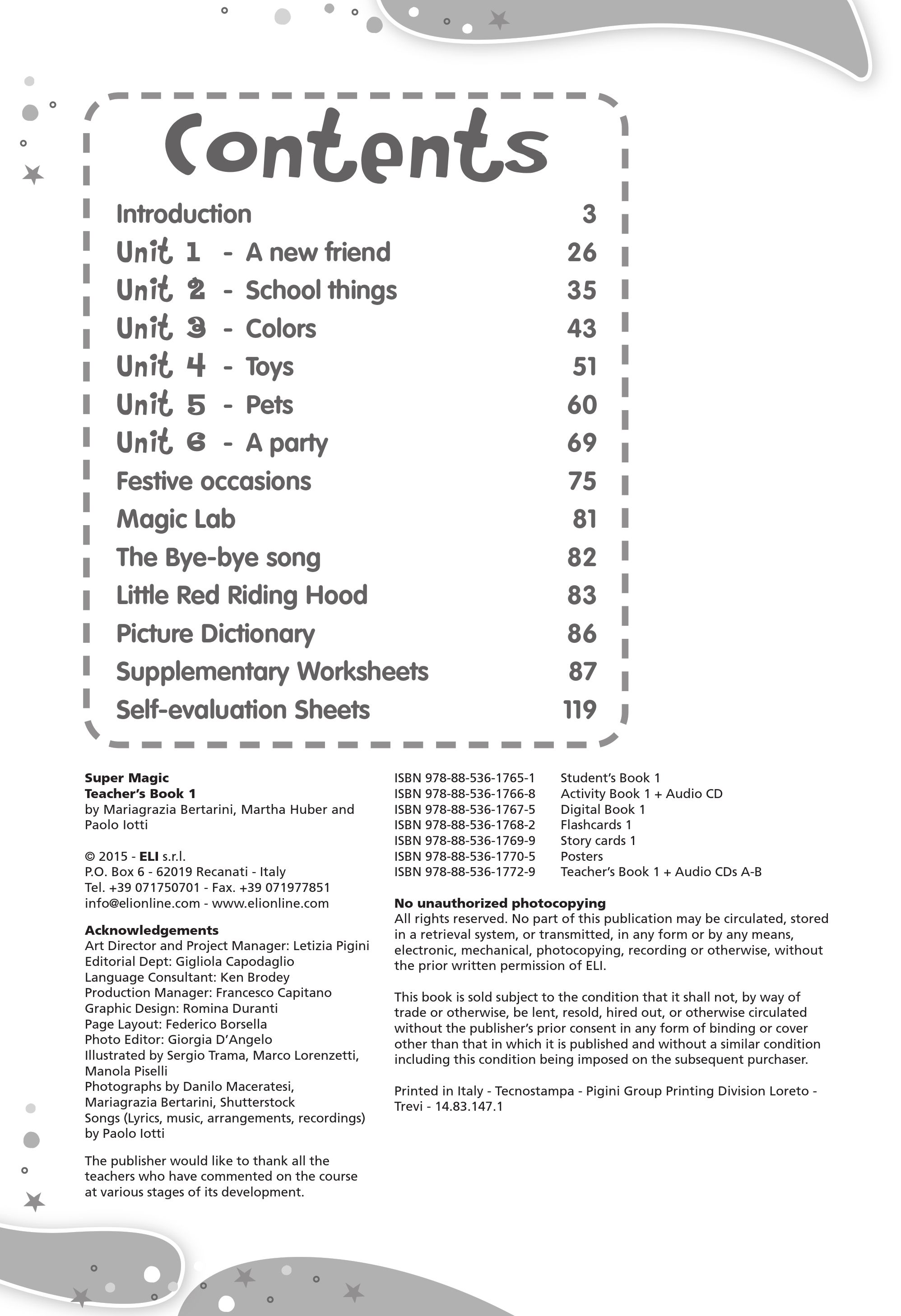 Super Magic 1 Students Book - Workbook - Teachers Book - Educa Libros y ...