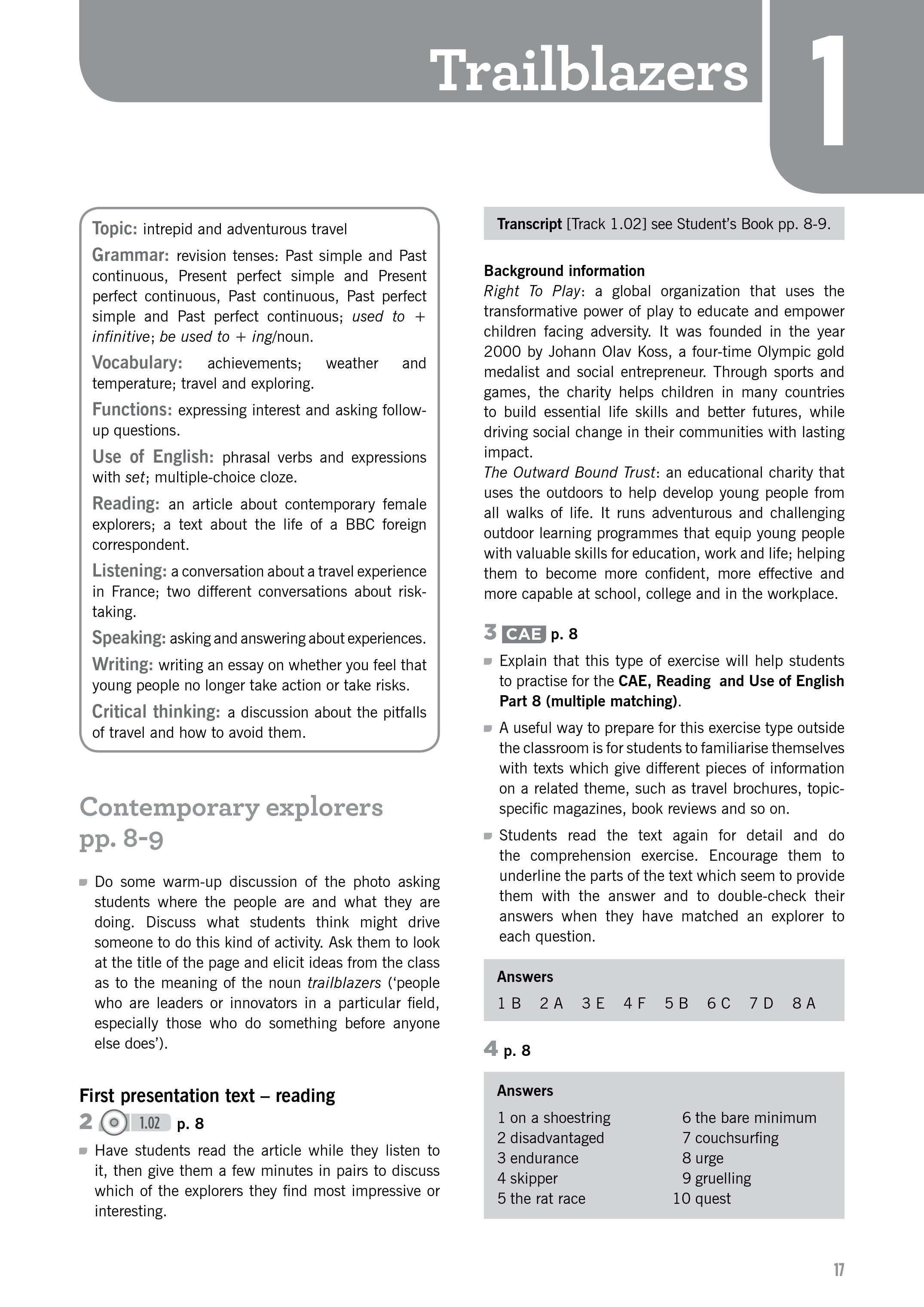 Flash on English Advanced Complete - Studentsbook - Workbook ...