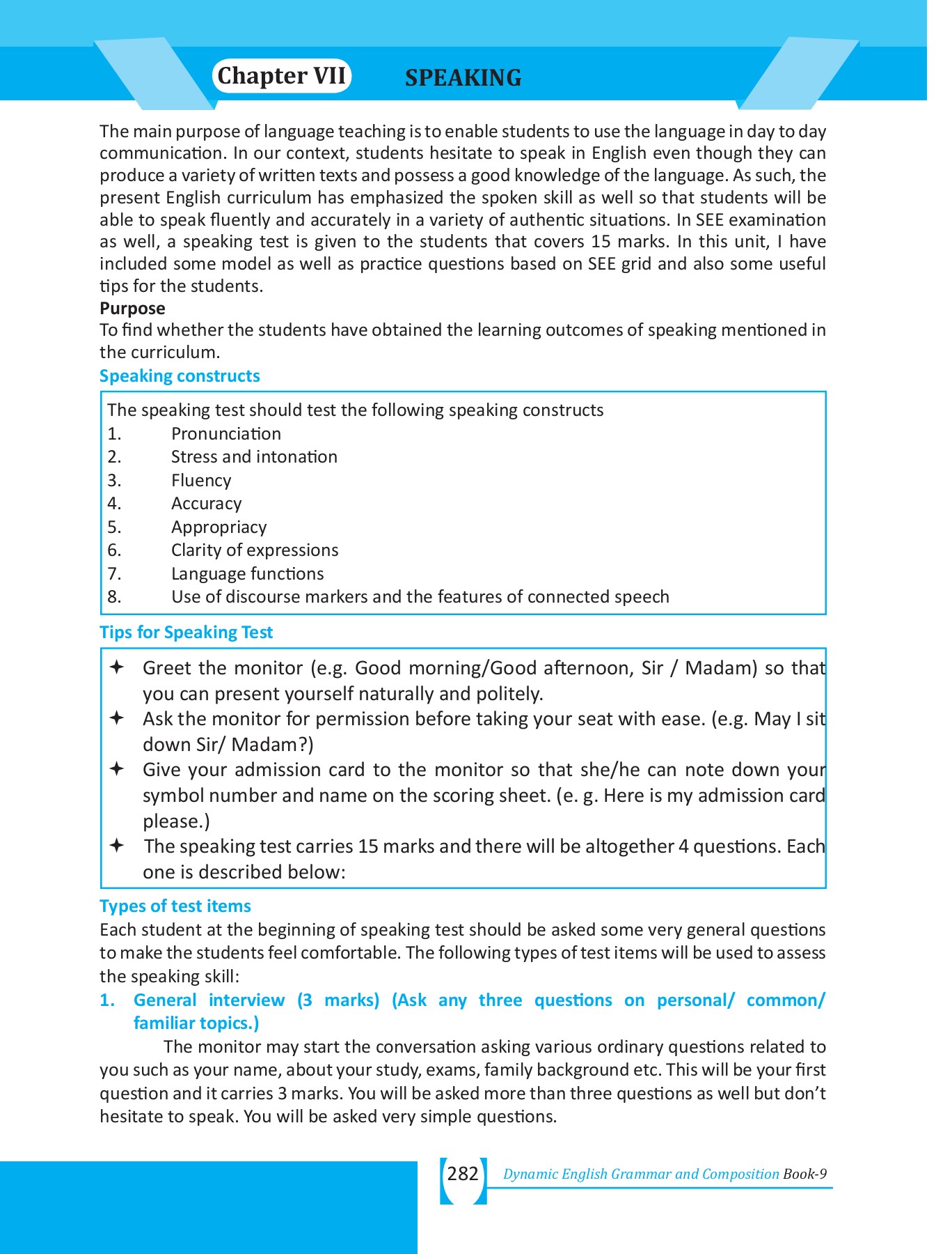 English and Grammar Grade 9 (2077) - kbishnuhari1 - Page 282 | Flip PDF Online | PubHTML5